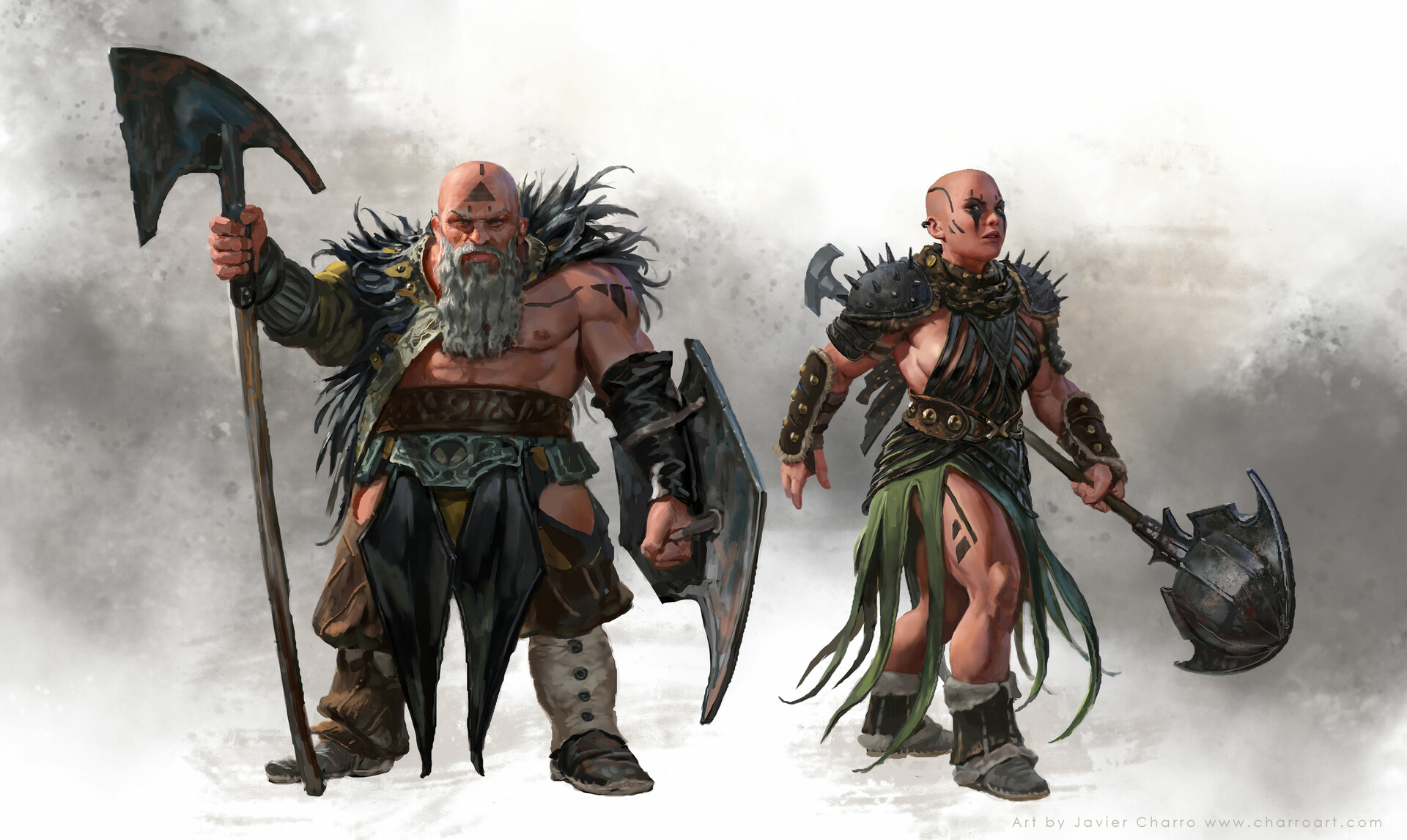 ArtStation - Wild Dwarves
