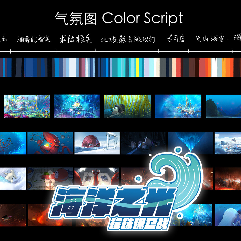 ArtStation - Color Keys - Light of The Sea