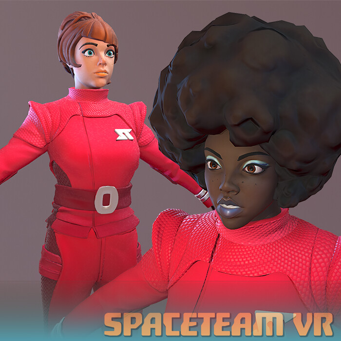 ArtStation - Spaceteam VR Game Characters