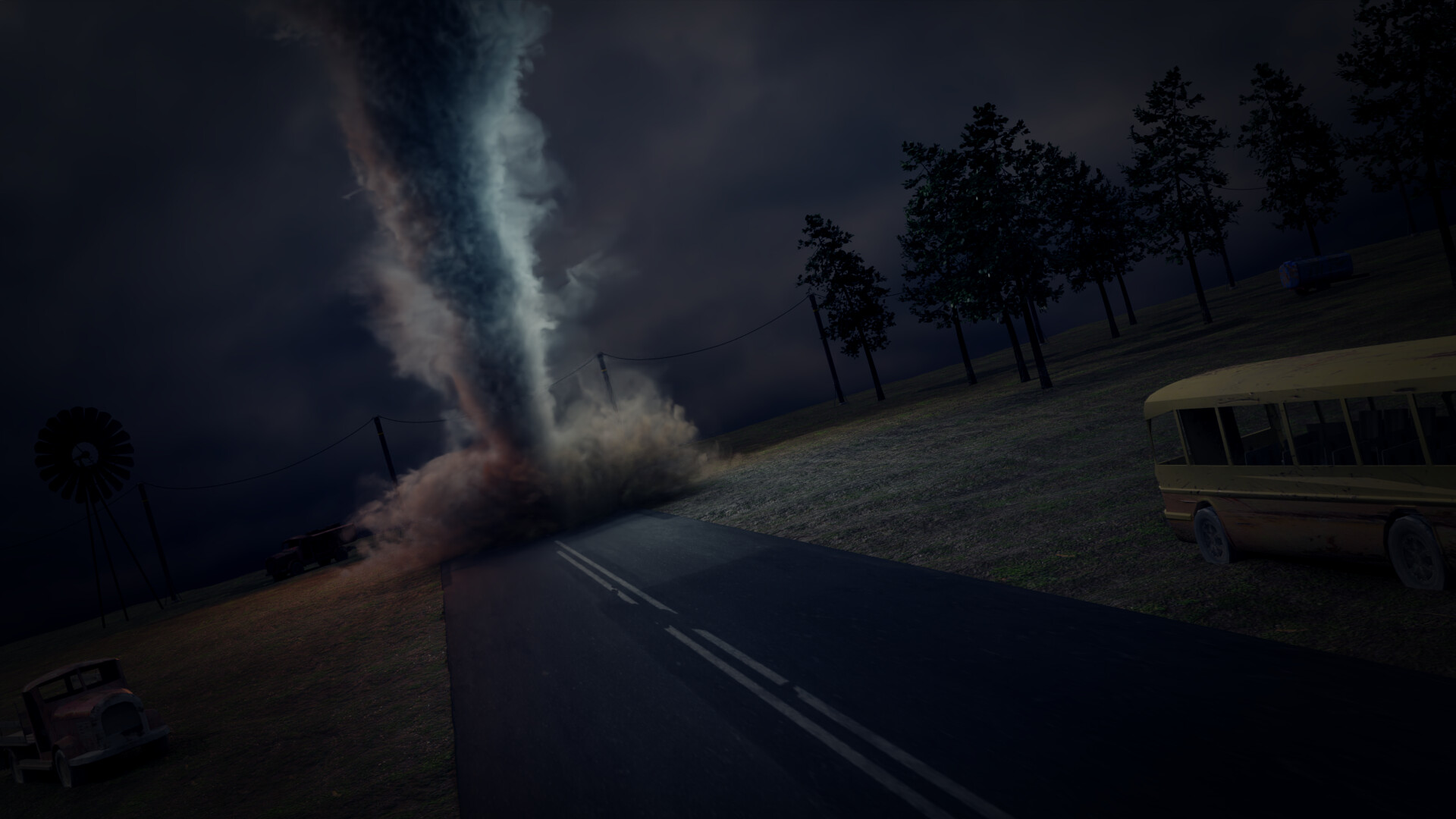 ArtStation - CGI Tornado Scene