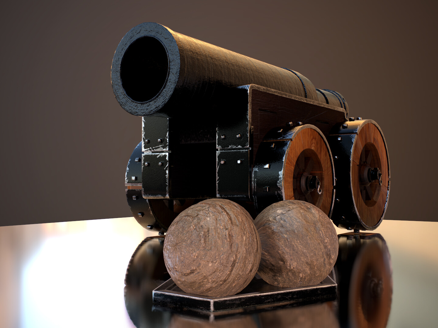 ArtStation - Mons Meg Cannon
