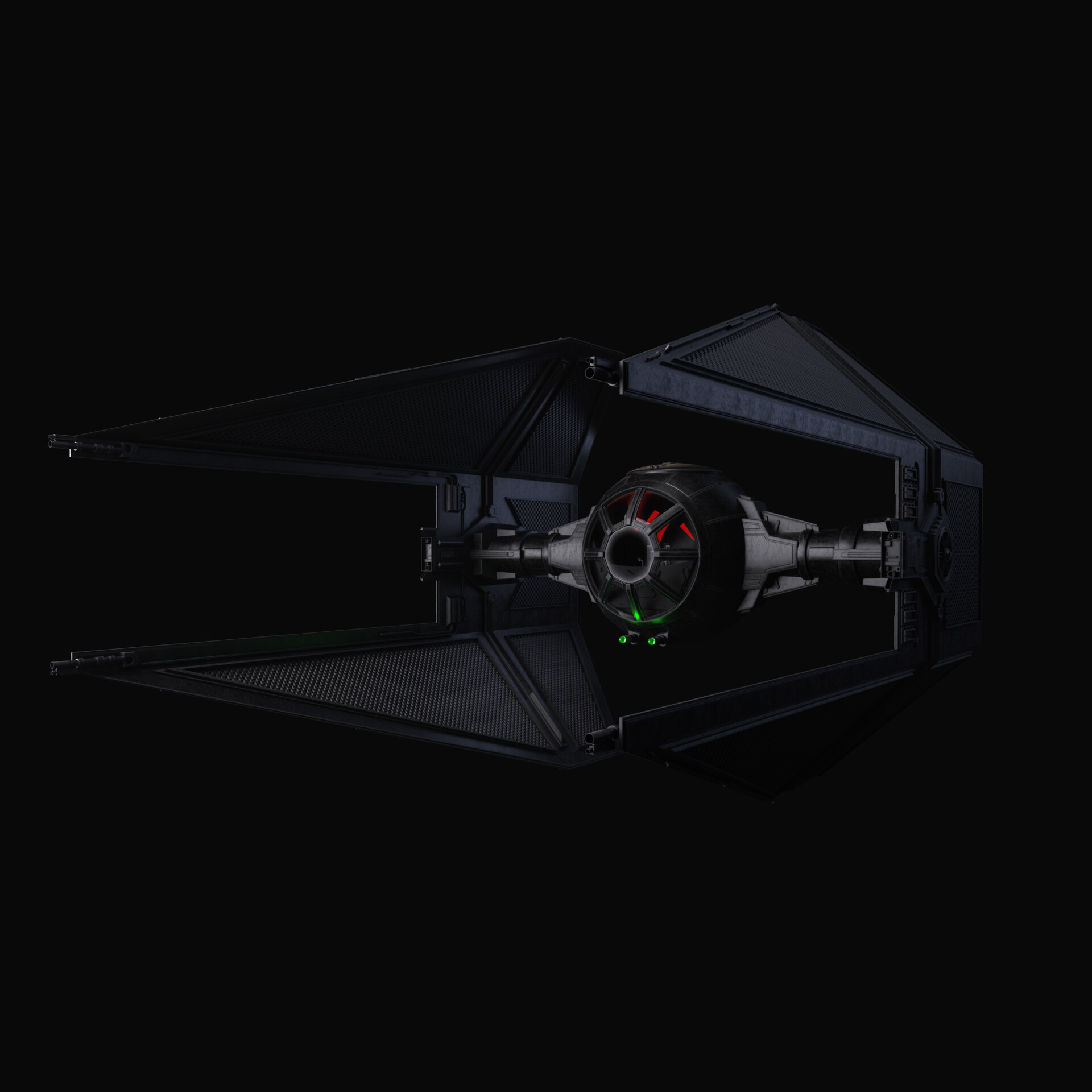 ArtStation - Tie Interceptor