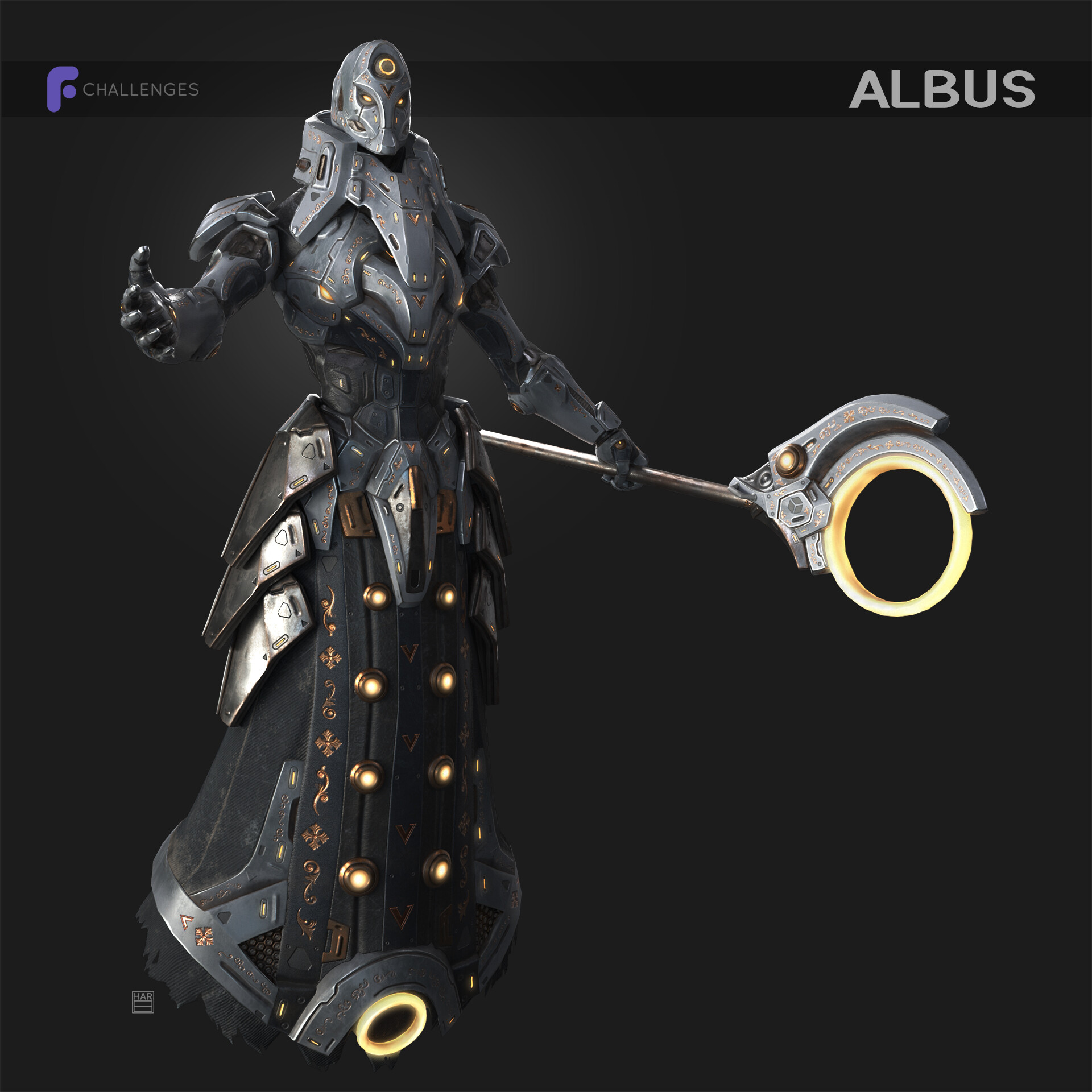 ArtStation - Warlock Albus
