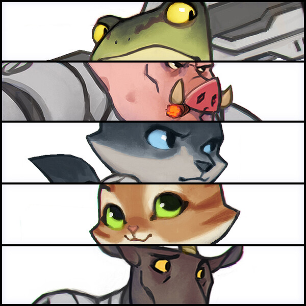 ArtStation - Space animals