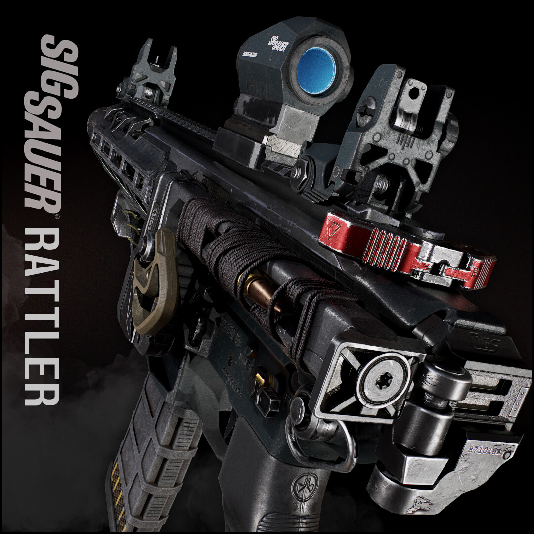 ArtStation - SIG SAUER - RATTLER Mod C.M.G.S.