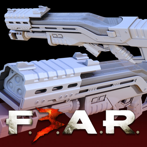 ArtStation - CAS Shotgun - F.E.A.R. 3