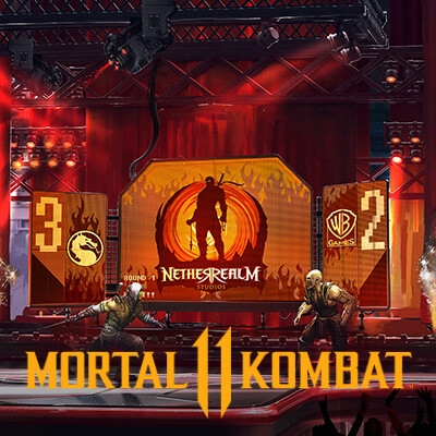 ArtStation - Mortal Kombat 11 Concepts: Tournament Level