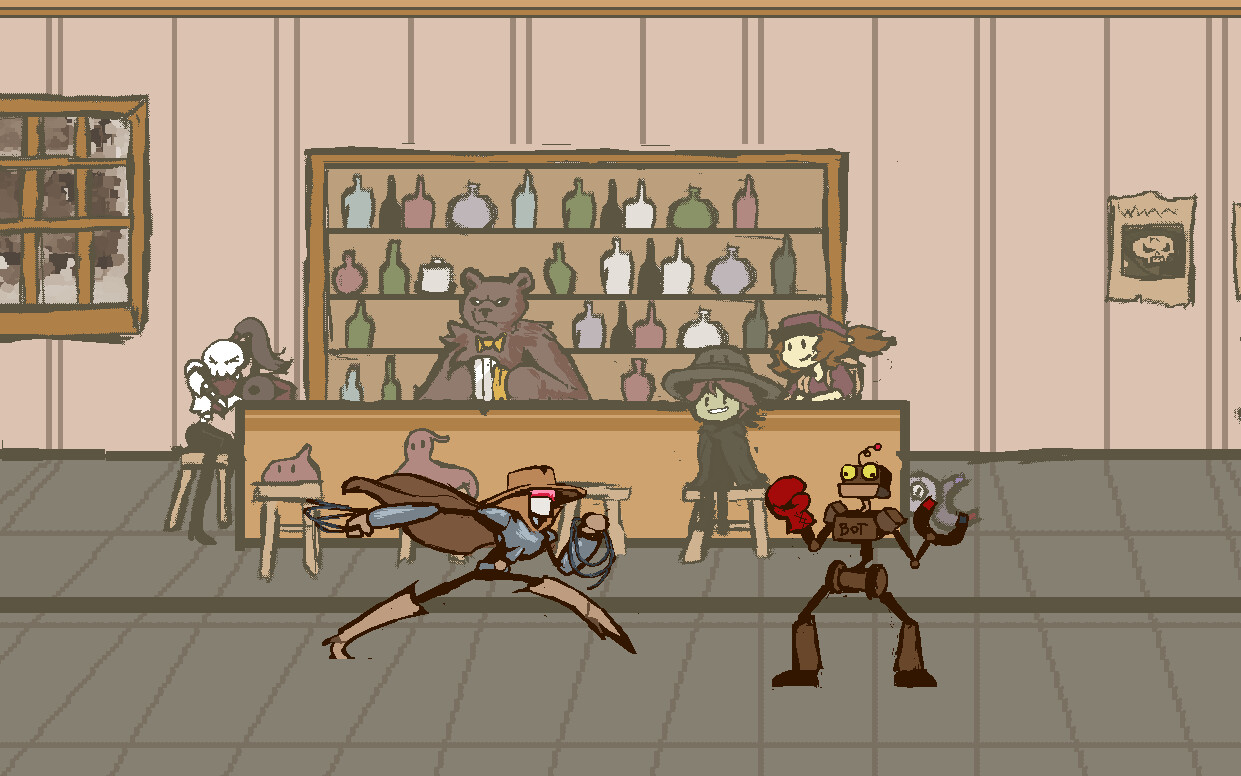 ArtStation - Game - Buckaroo Beatdown