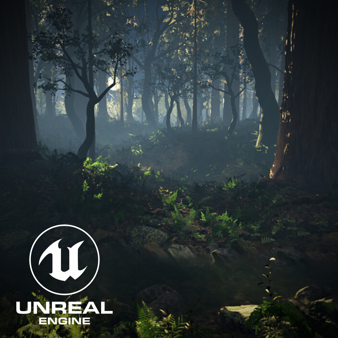 ArtStation - Random Forest Scenes - UE4