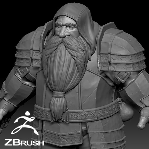 ArtStation - World of Warcraft Dwarf - Sculpture