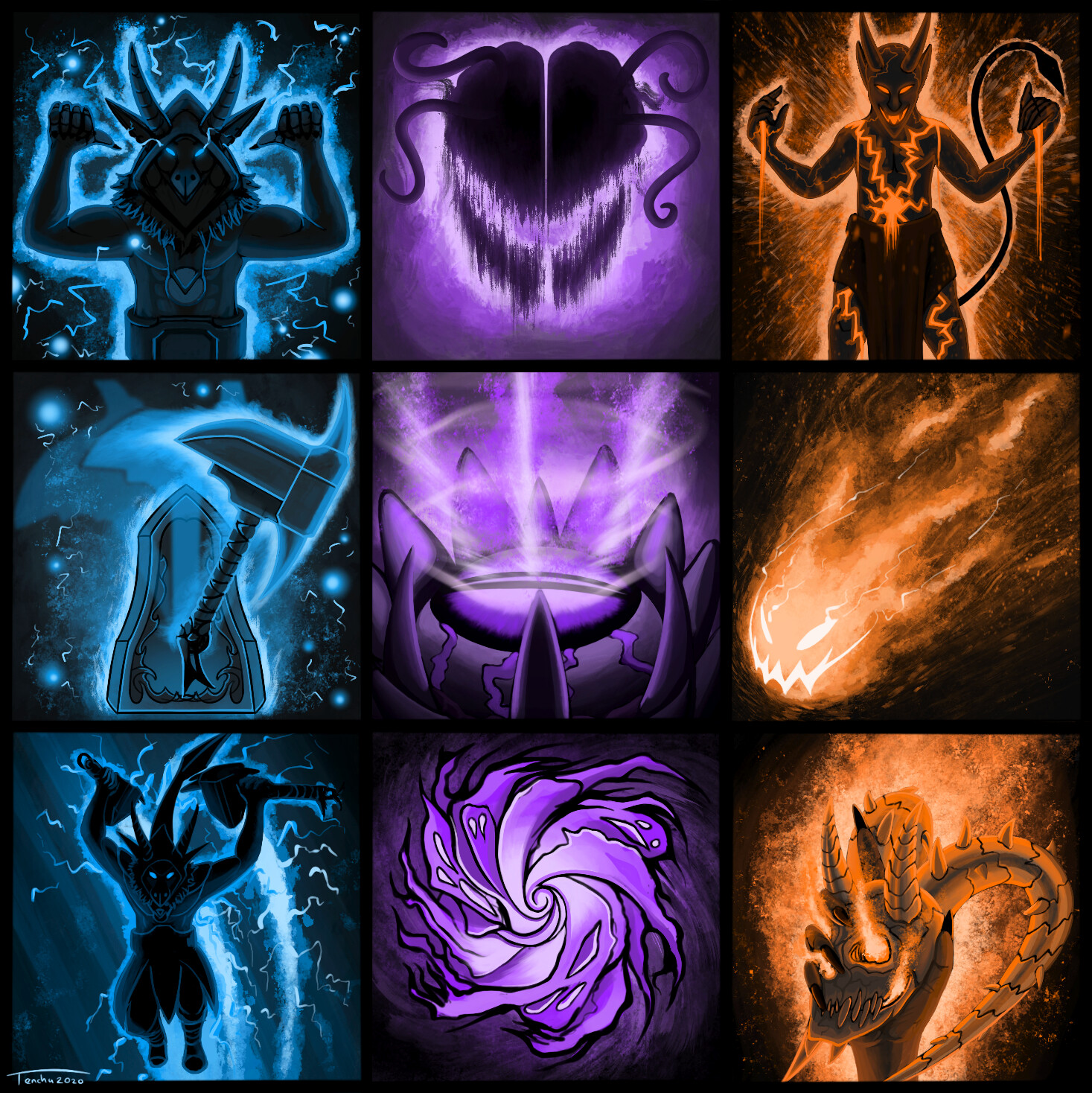 Tenchu - - CCG Ability Icons + Process Vid