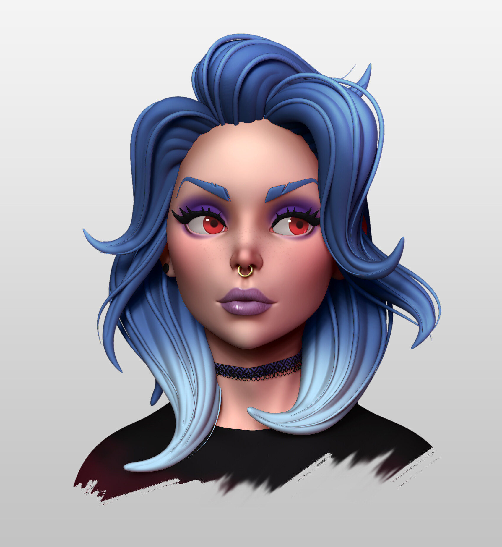 ArtStation - Rock Girl