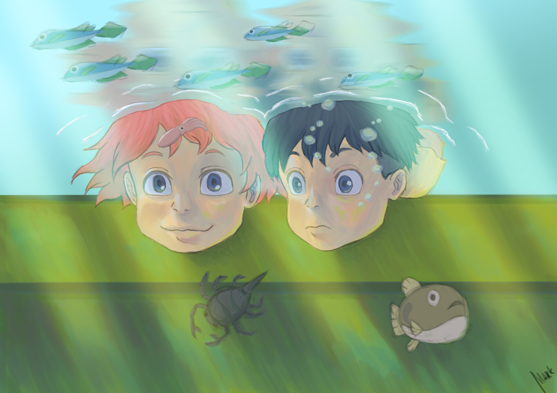 ArtStation - Ponyo