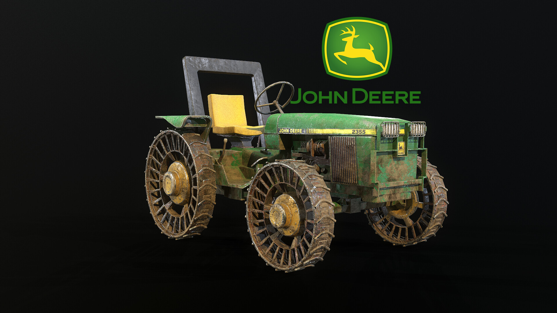 ArtStation - John Deere Tractor
