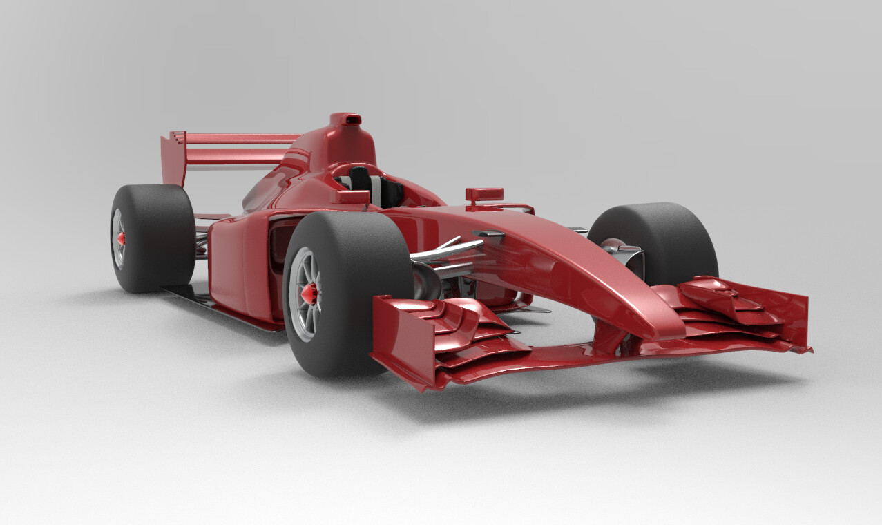 ArtStation - Formula 1 Car in Keyshot