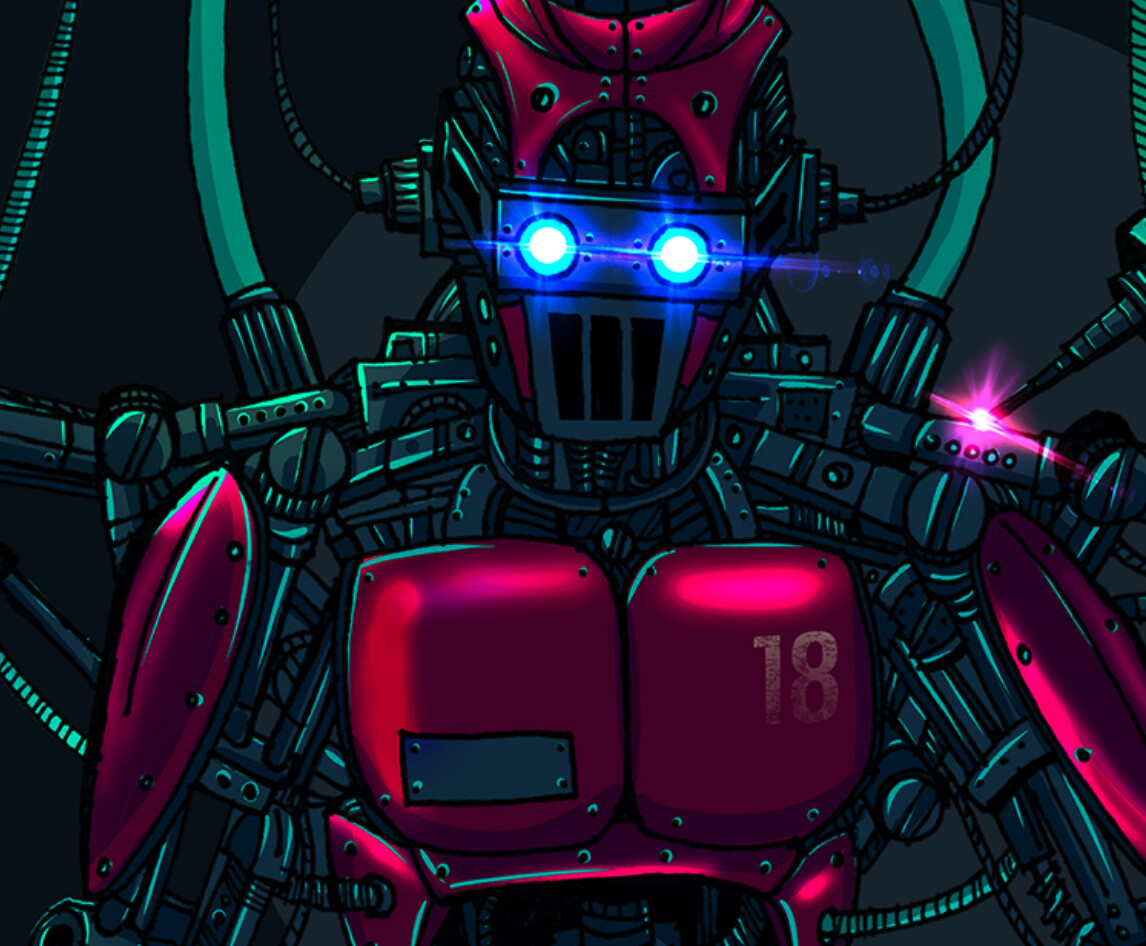 ArtStation - Hanging robot