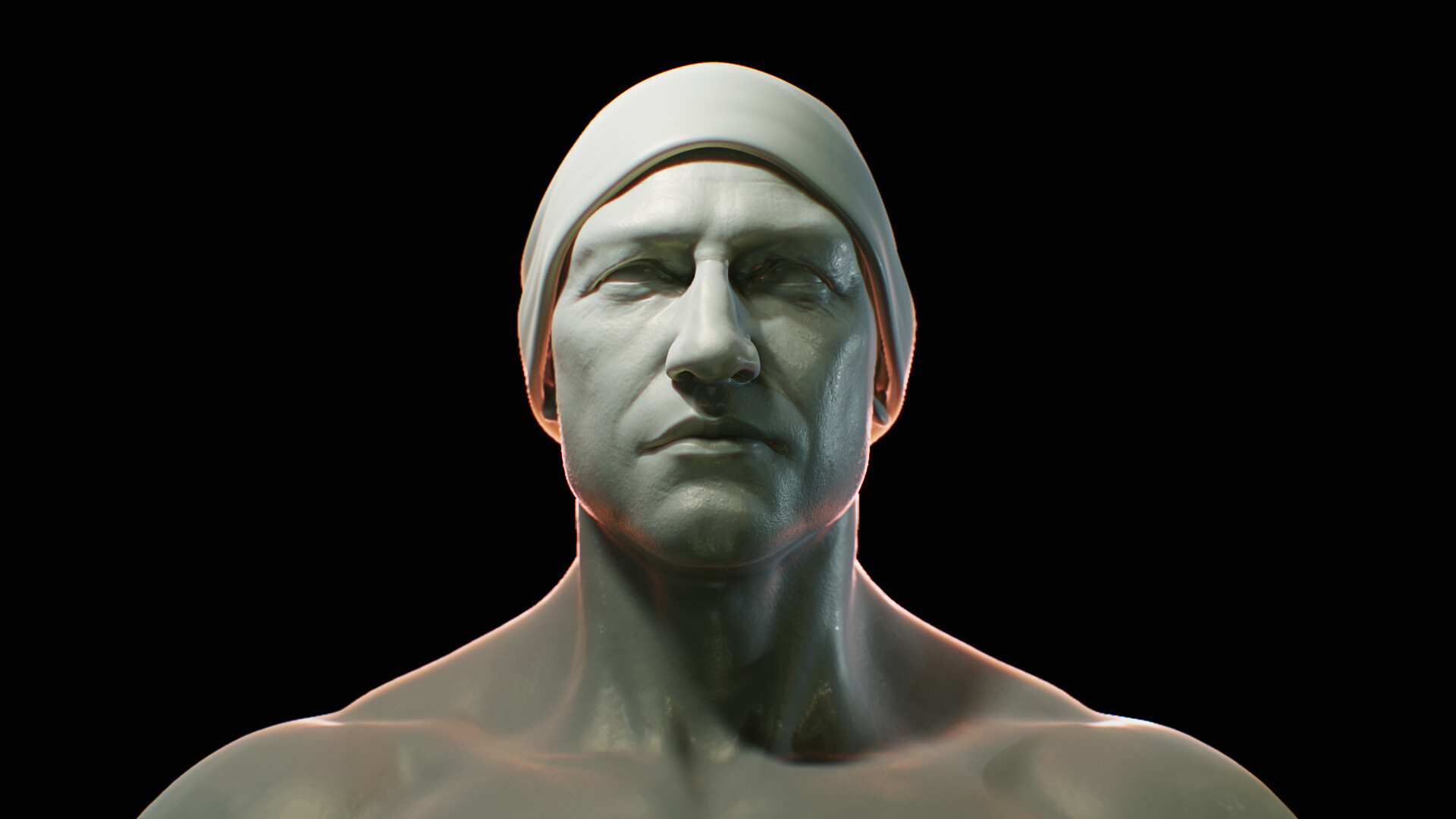 ArtStation - Head Sculpt for a W.I.P Chracter