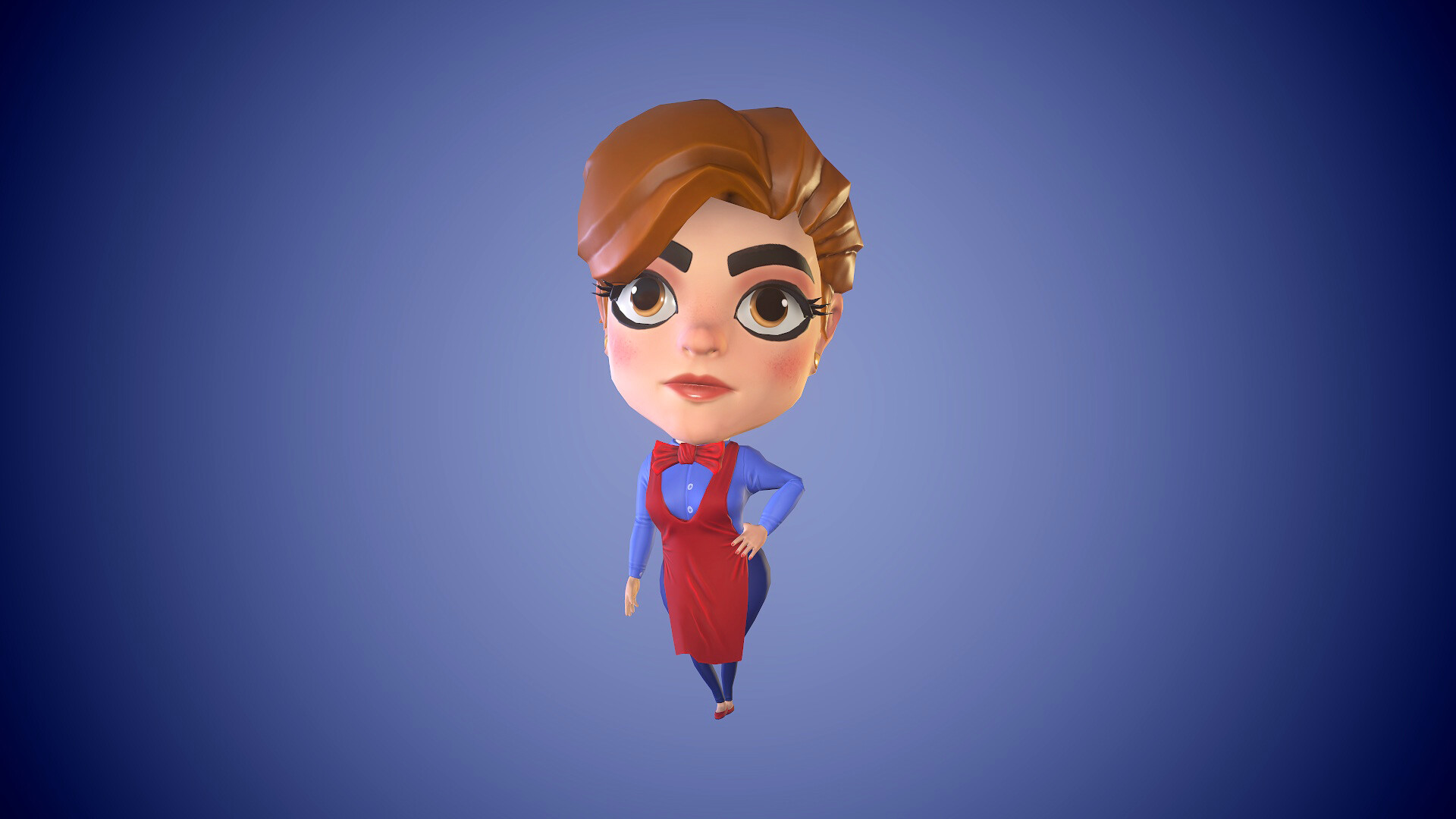 ArtStation - Fantasy Toon Game Character