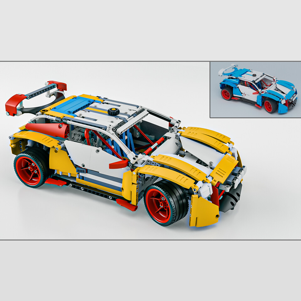 ArtStation - LEGO render with Arnold