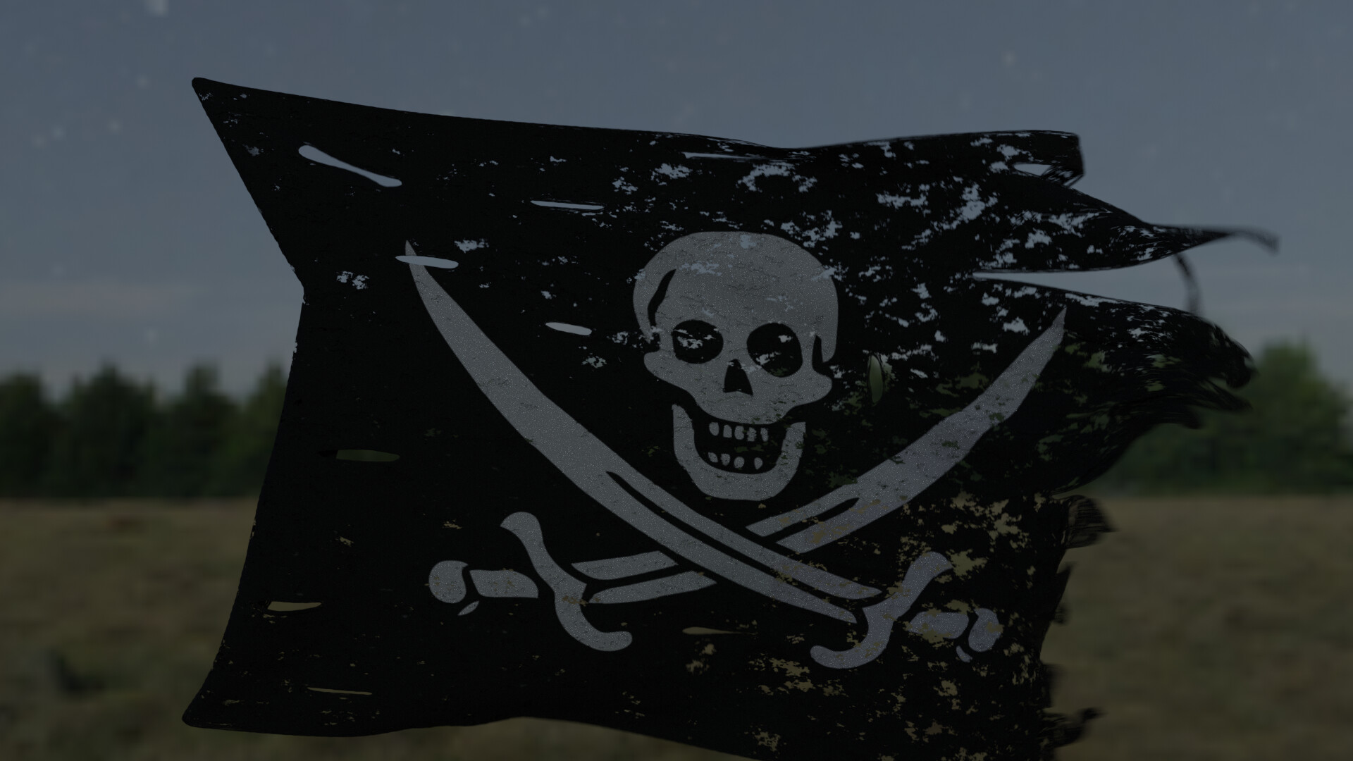 ArtStation - Pirate Flag