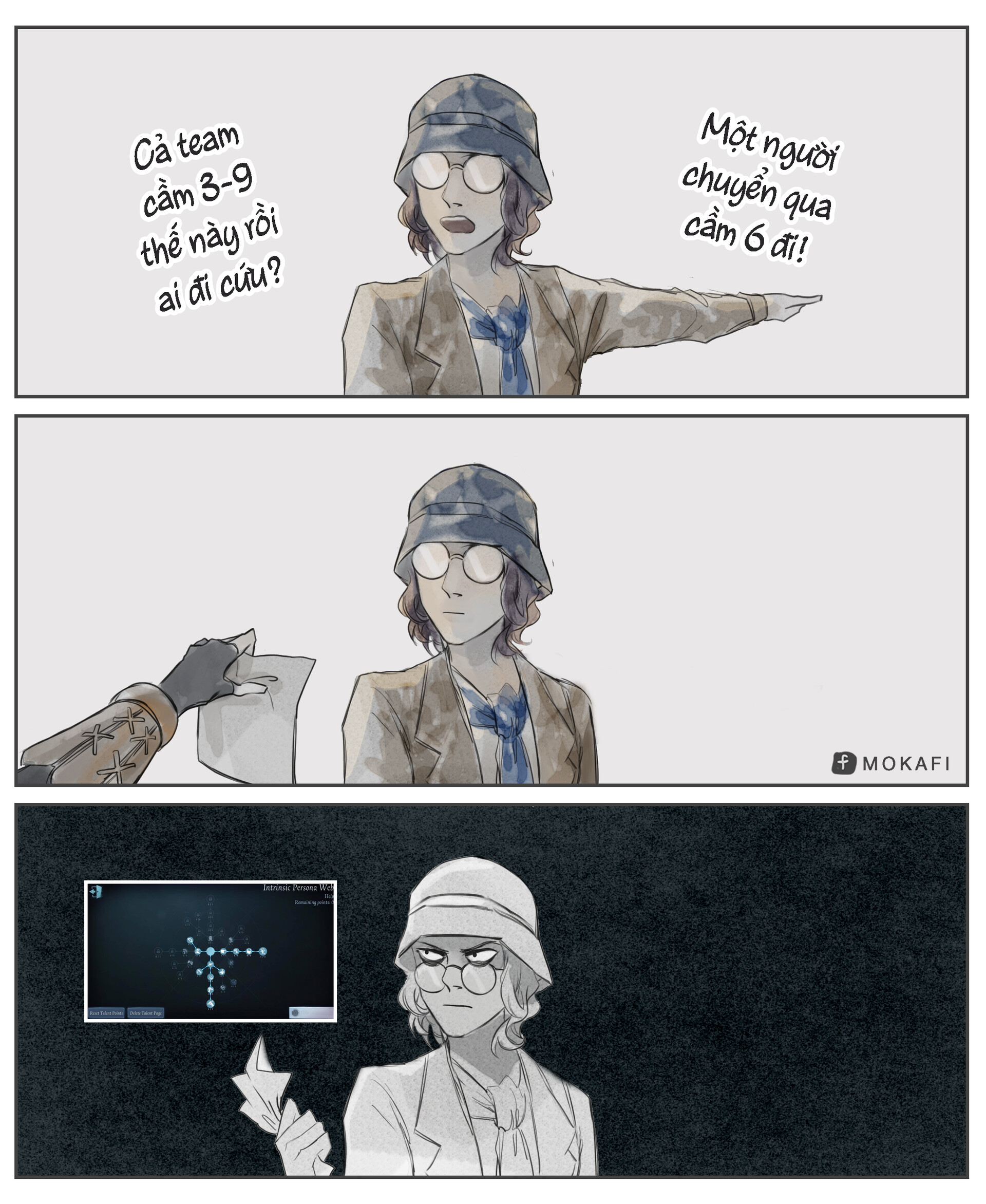 ArtStation - Identity V Mini-comic Log 03