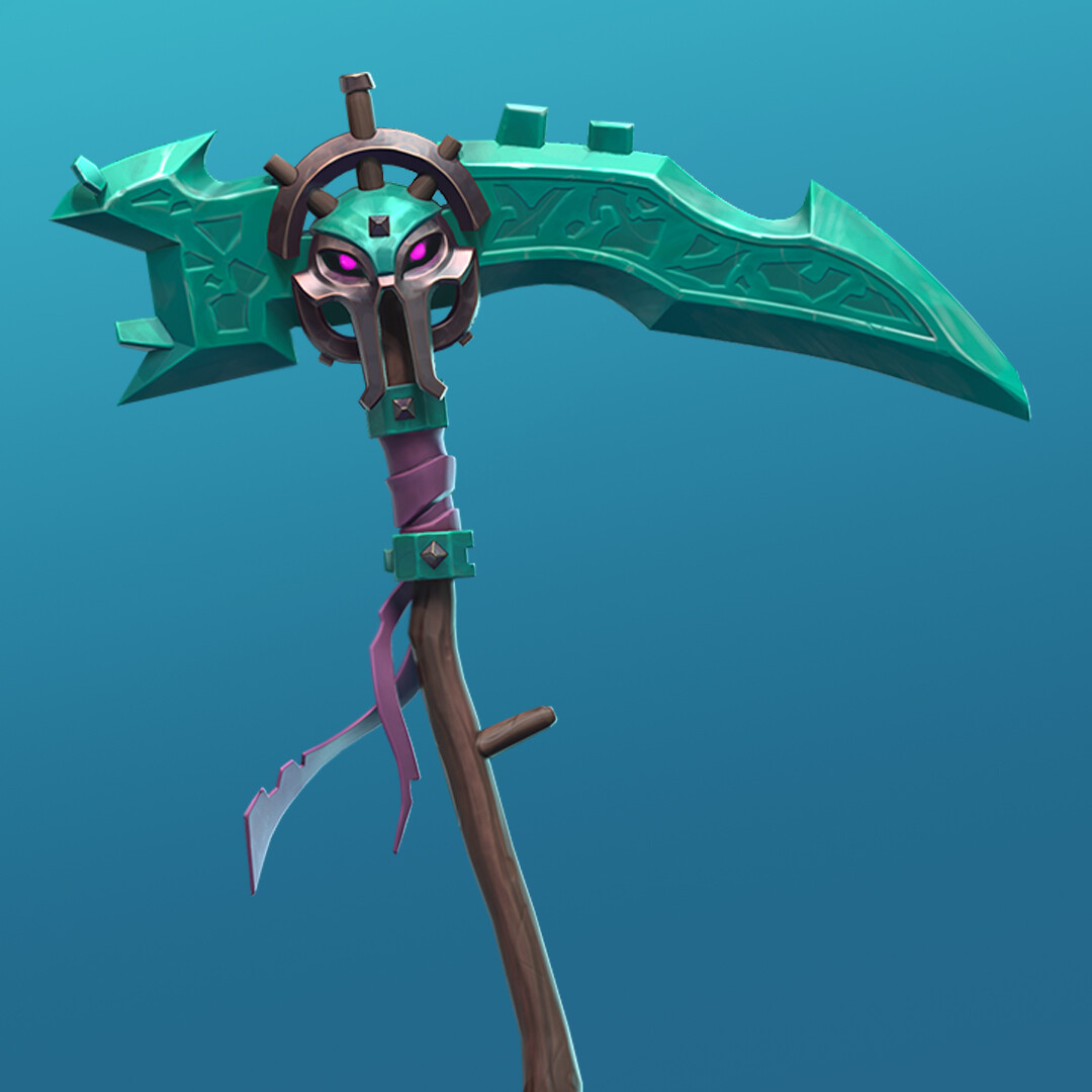ArtStation - Dwarf Reaper Scythe