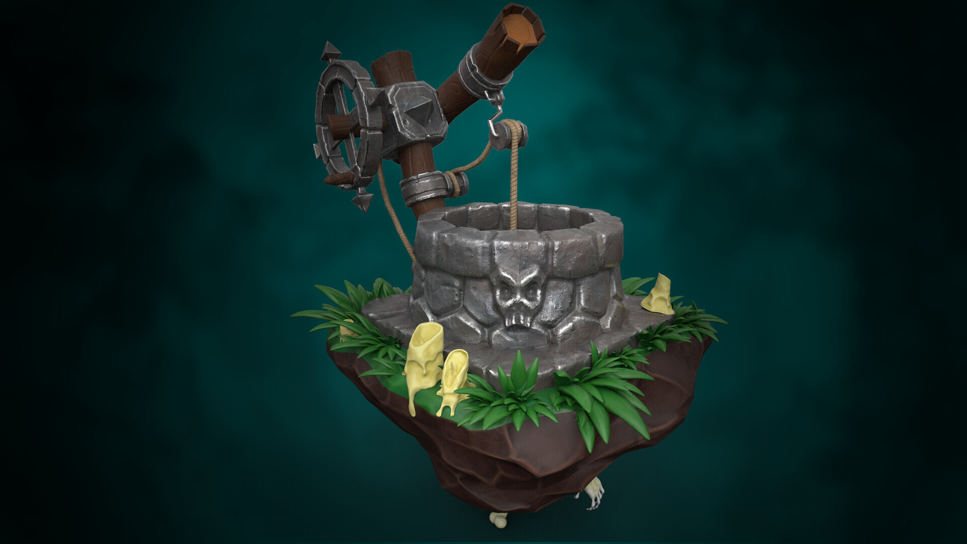 ArtStation - Fantasy Well