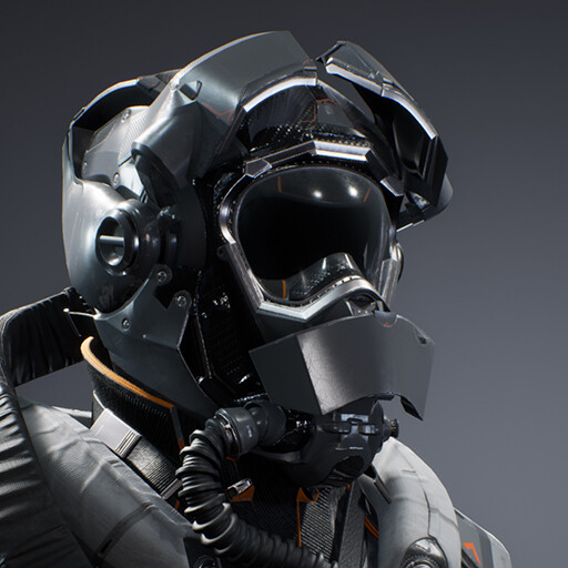 ArtStation - Pilot Helmet