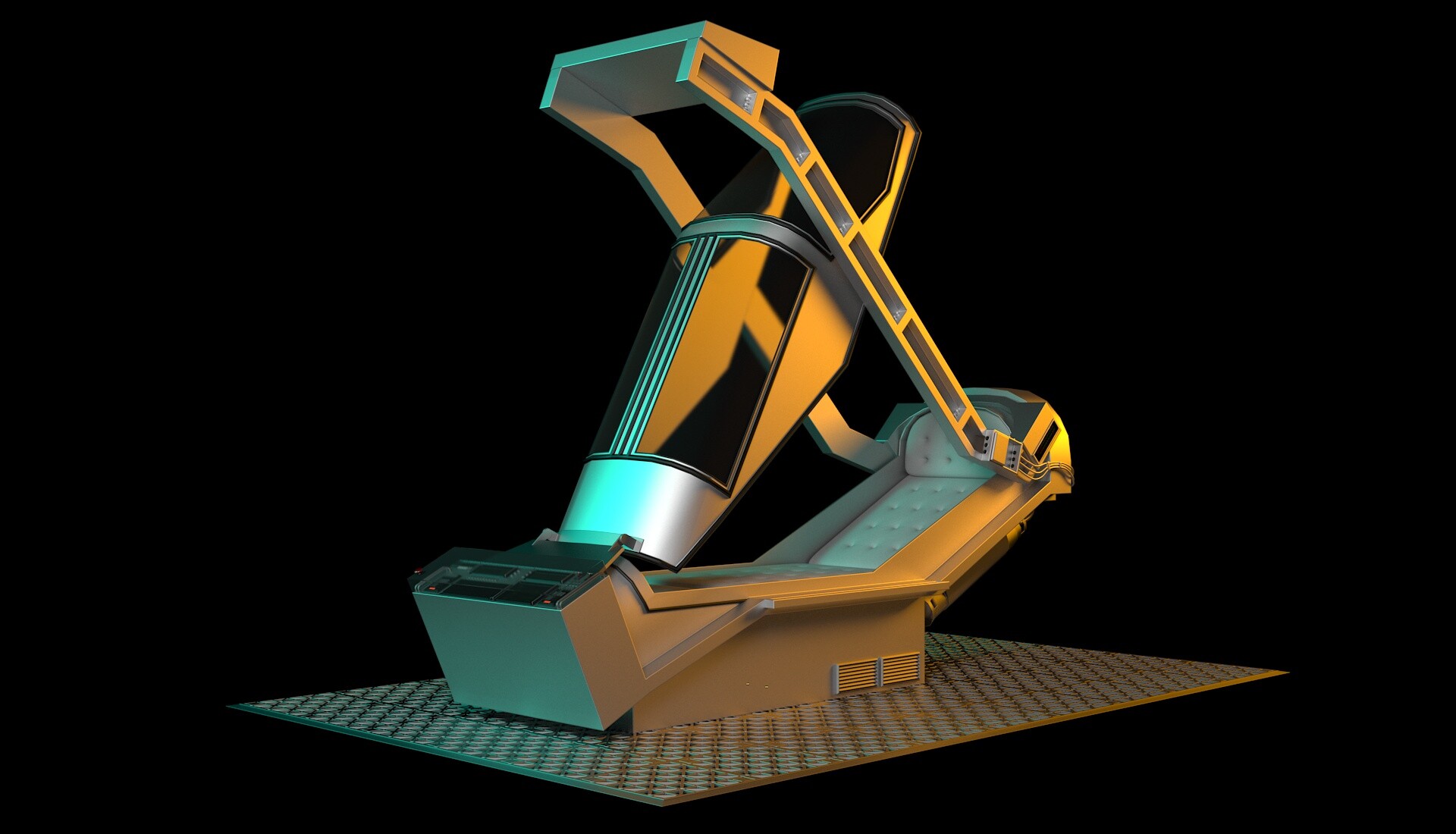 ArtStation - Hyper-sleep chamber (Aliens)