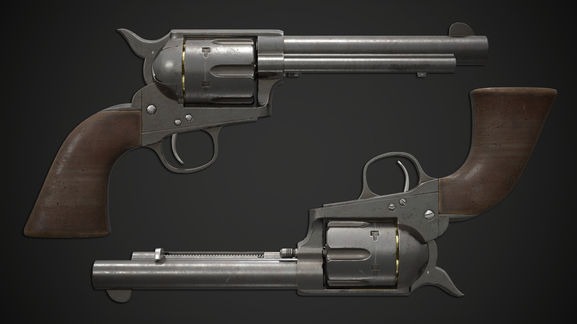 ArtStation - 1873 Colt peacemaker