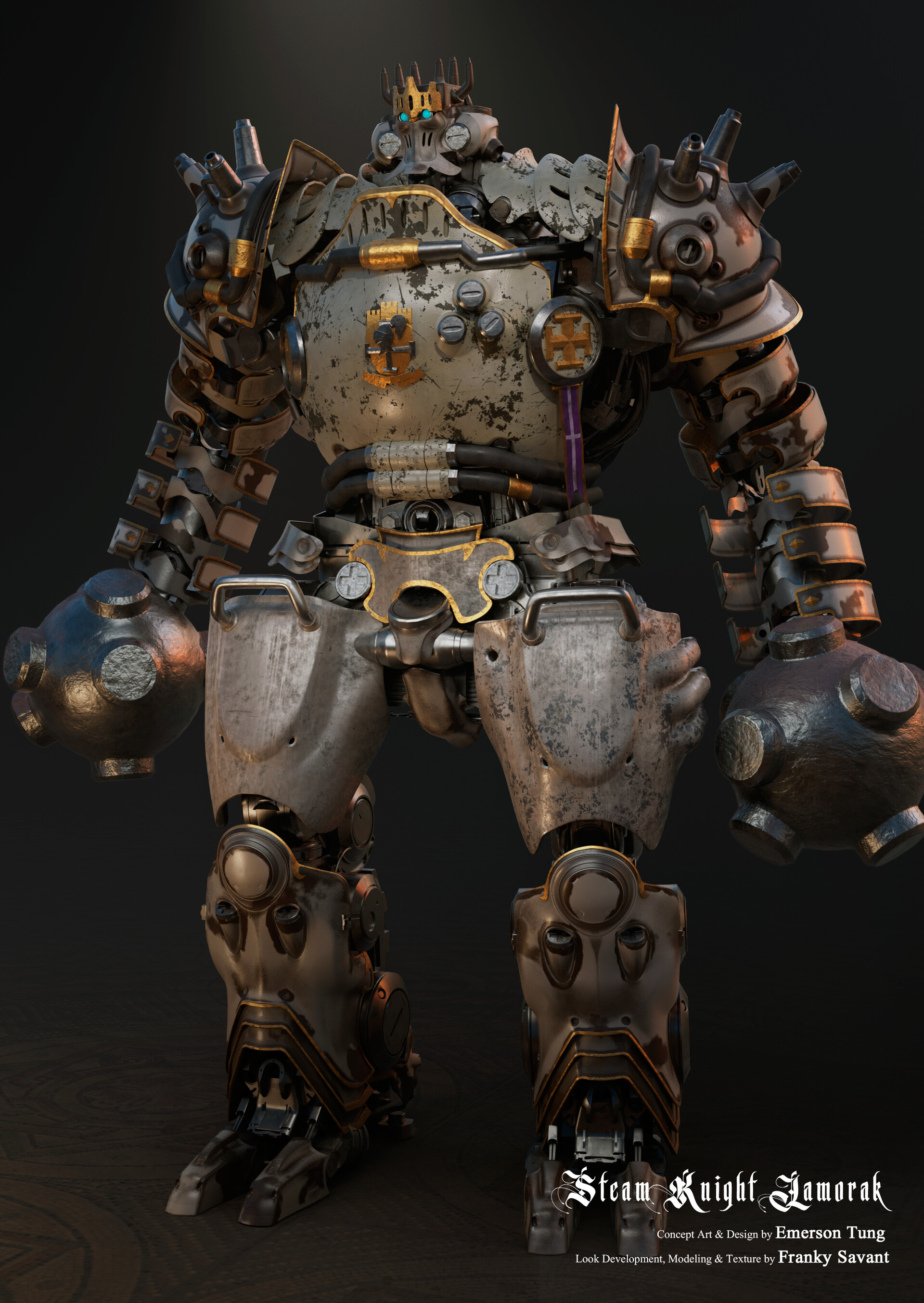 ArtStation - Steam Knight Lamorak