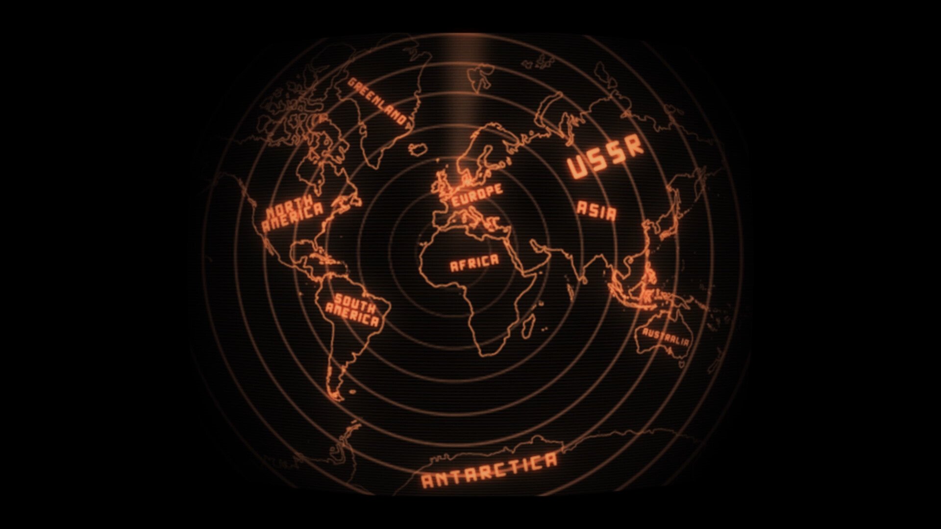 Jonas Johannesen - Cold War Radar [After Effects Motion Graphic]