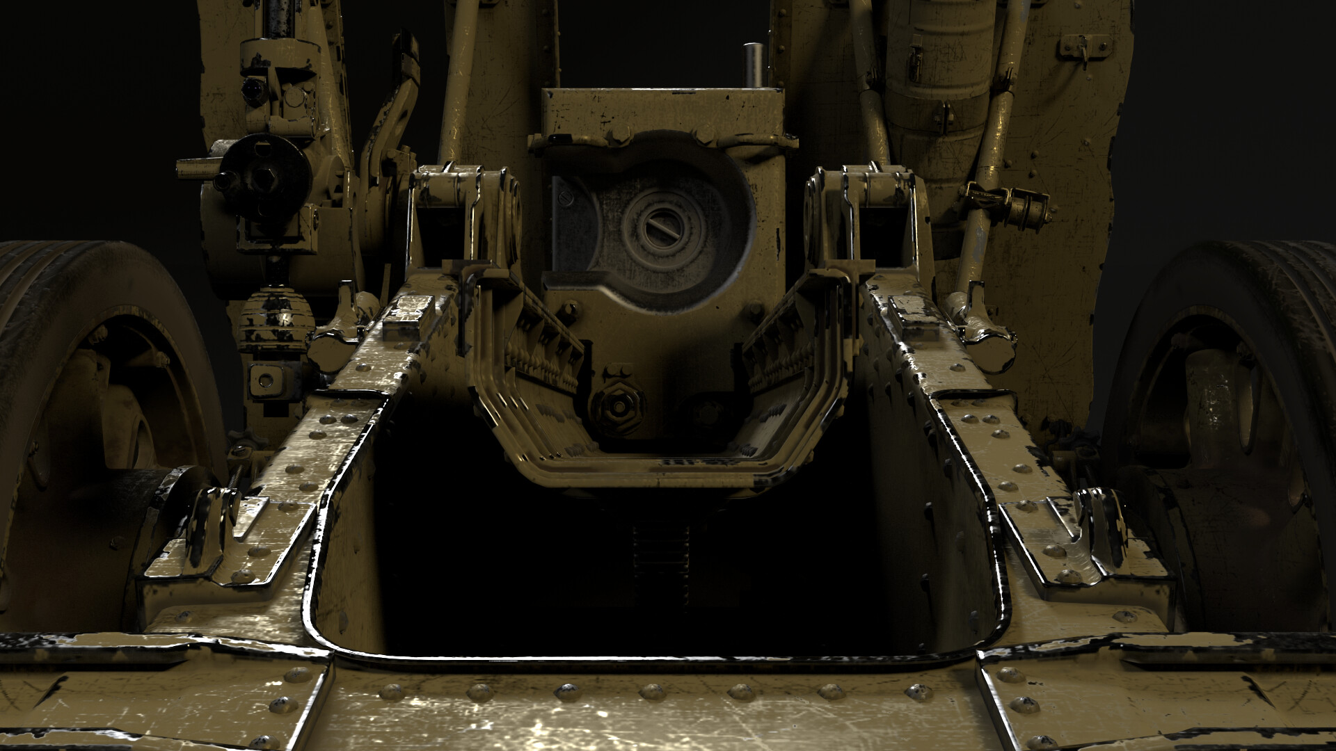 ArtStation - sIG33 15cm heavy infantry gun