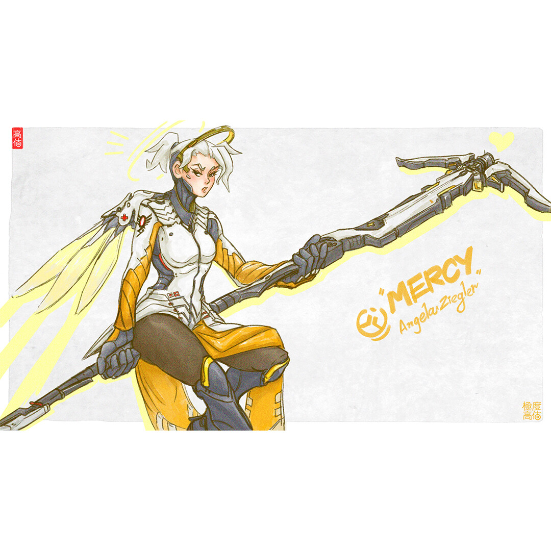 ArtStation - MERCY ️