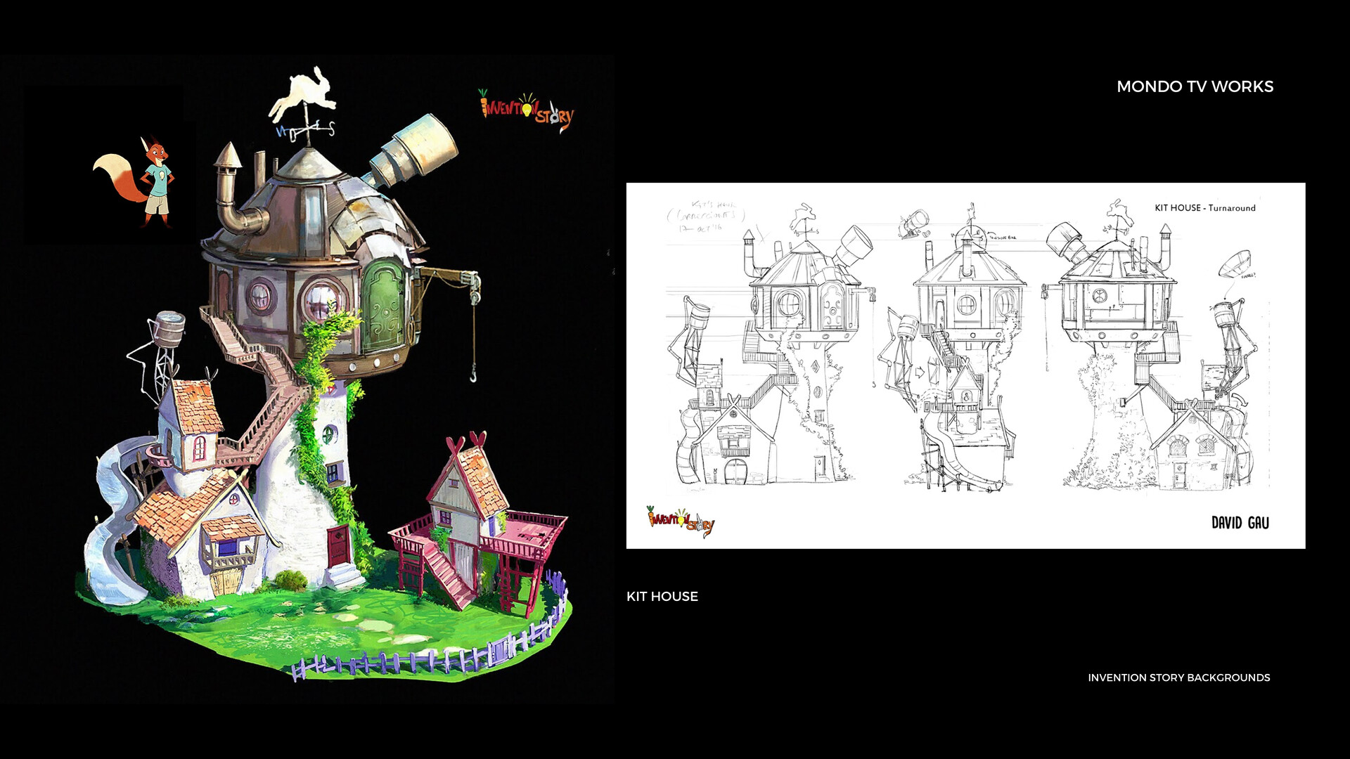 ArtStation - Invention Story Enviroment Concepts