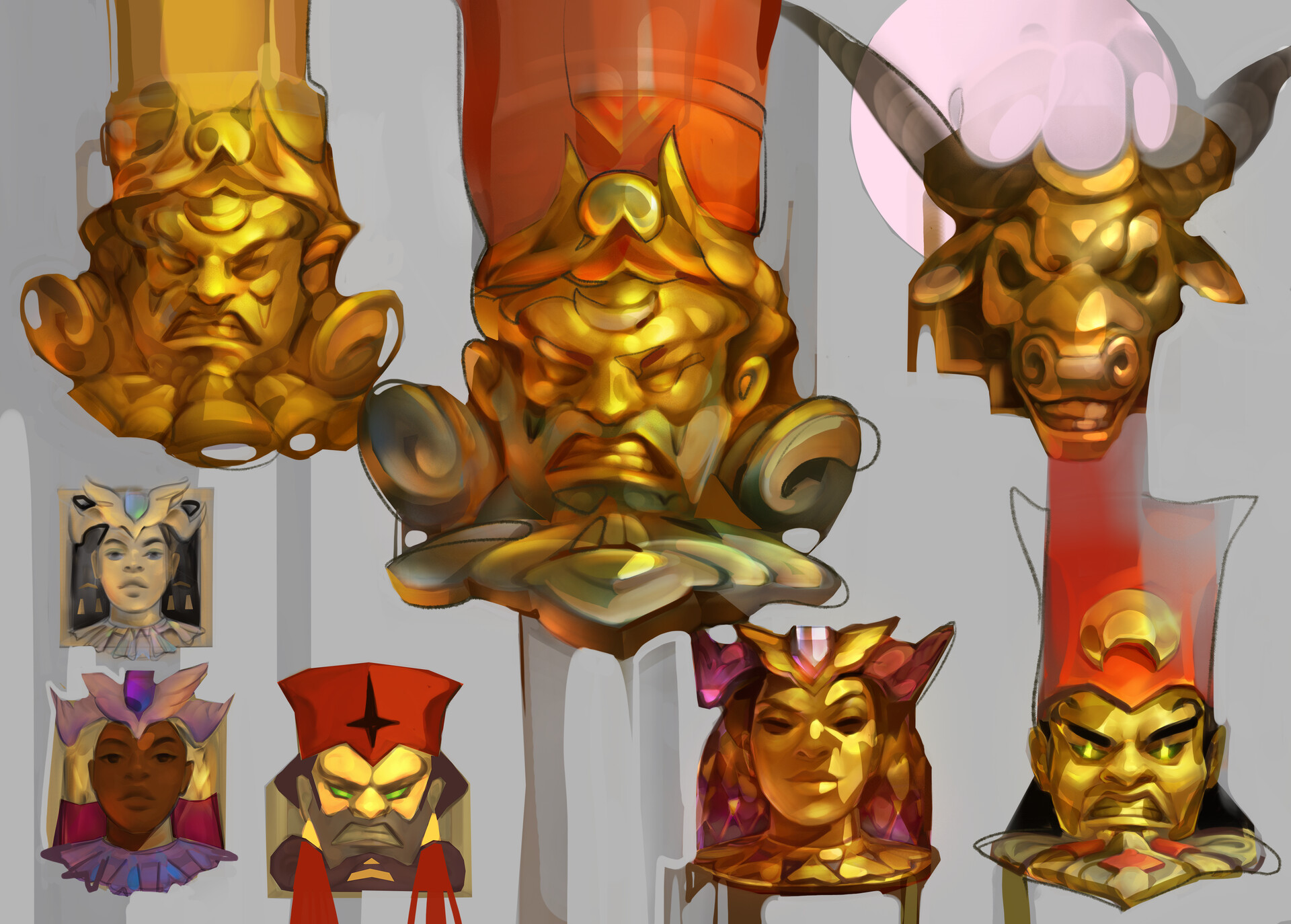 ArtStation - Gods of Gold