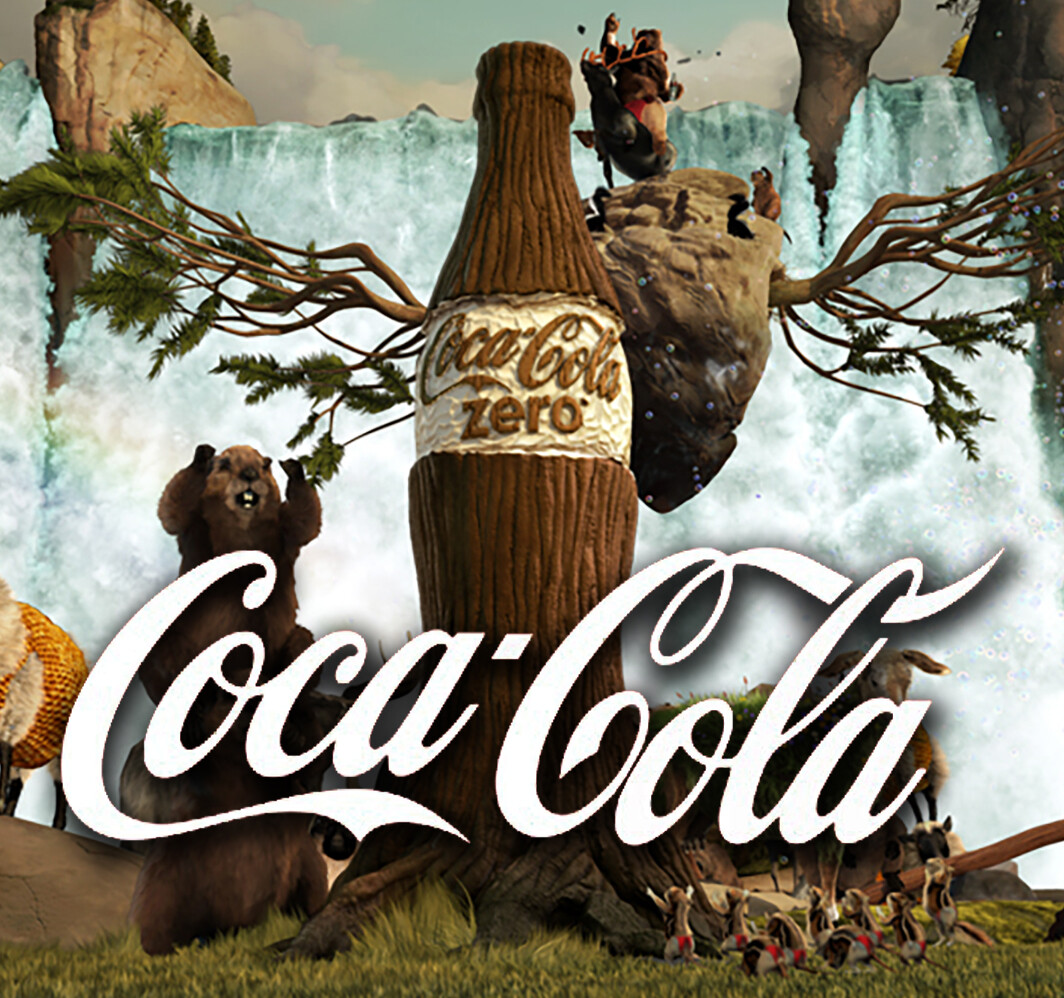 ArtStation - Coca Cola, Coke Zero animated TV ad for Brazil market