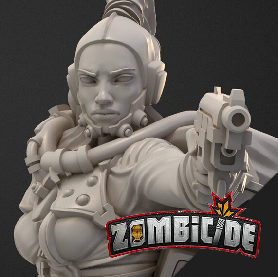 Lua Garo - Somnia Crawler - Zombicide Invader - Val (Kickstarter Exclusive)