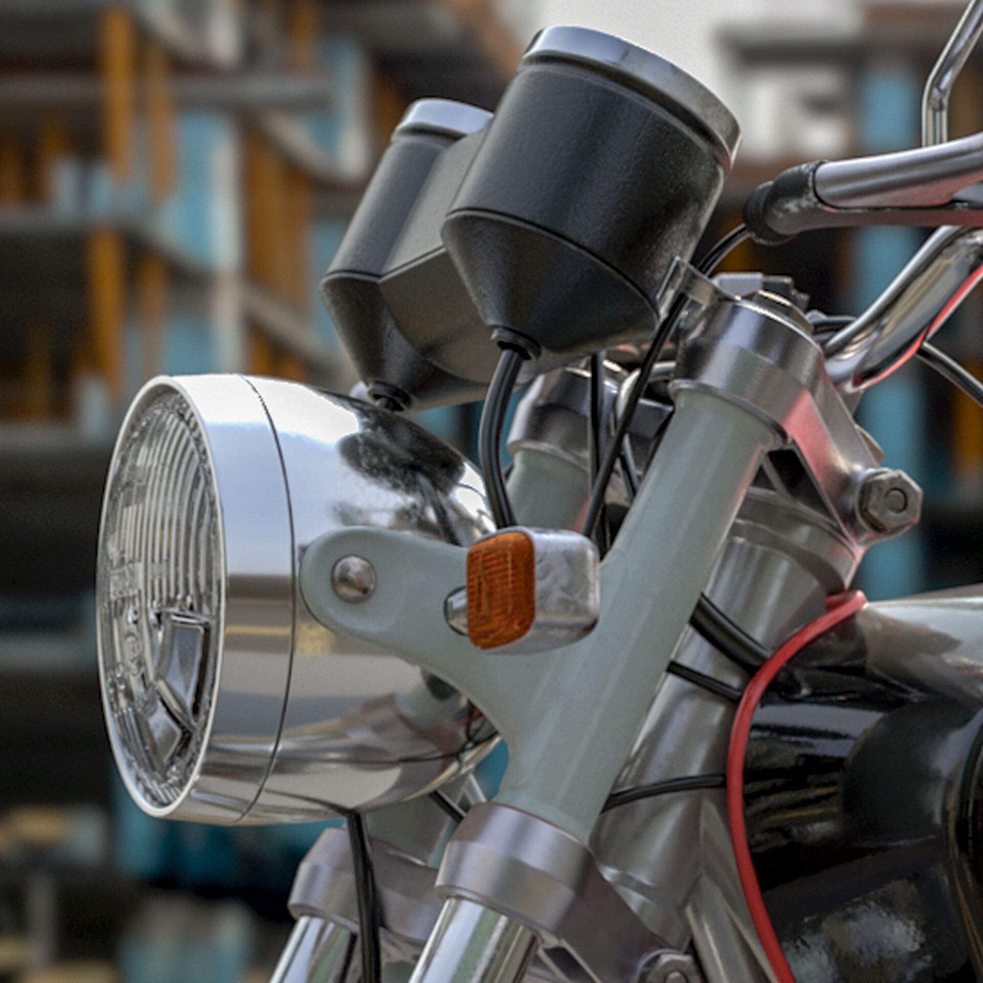 ArtStation - Motorcycle on the roof! - DKW/Hercules W2000