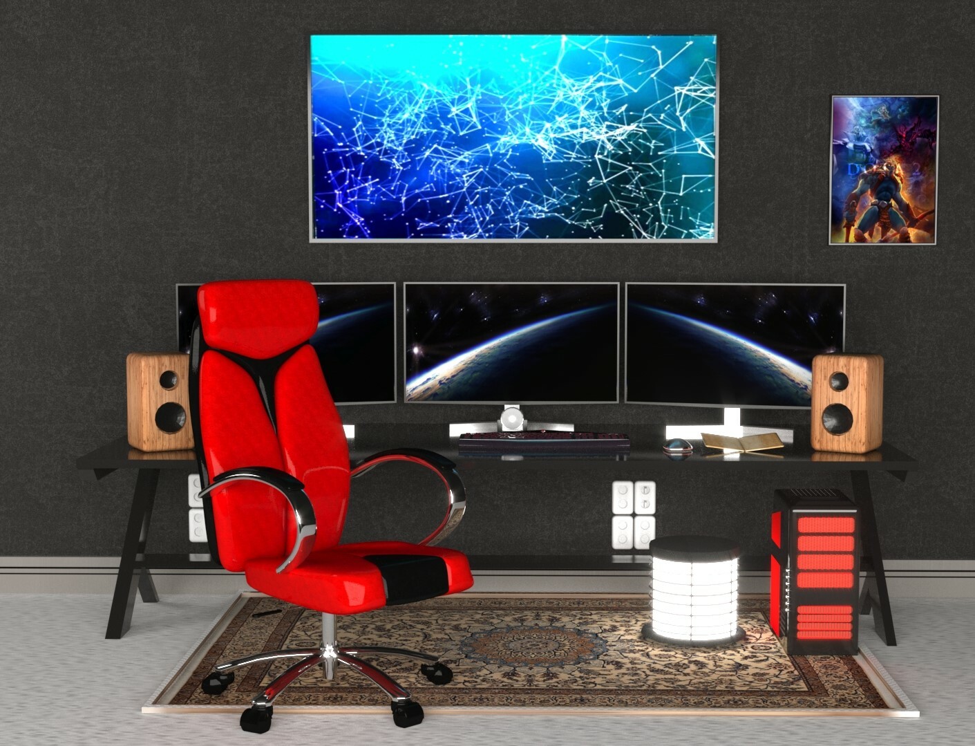 ArtStation - Gaming Room