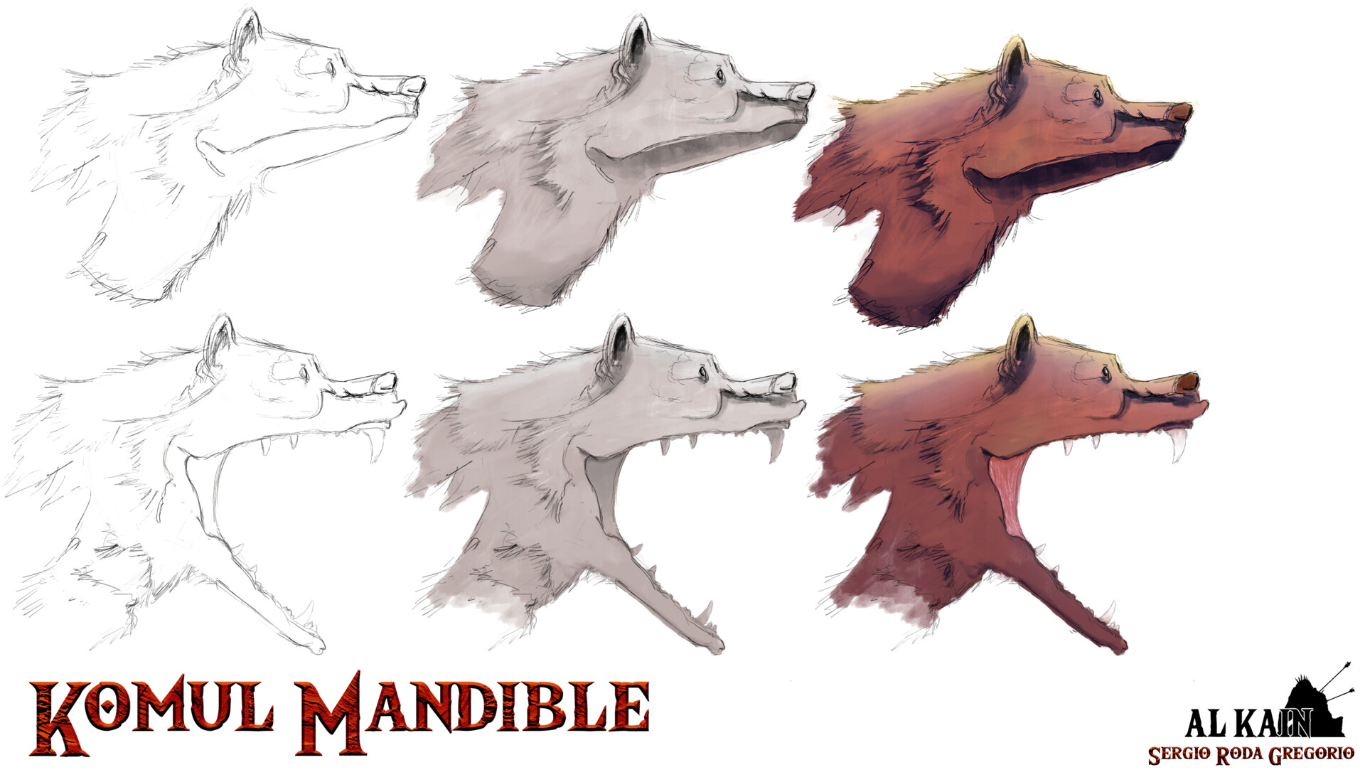 ArtStation - Komul - Beasts from the North Empire - AL KAIN project