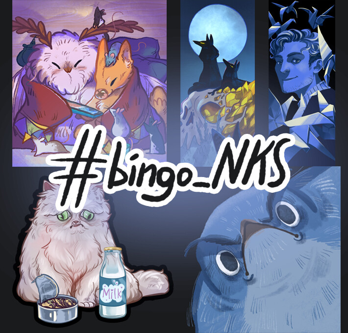ArtStation - Bingo NKS Stickers - 2019