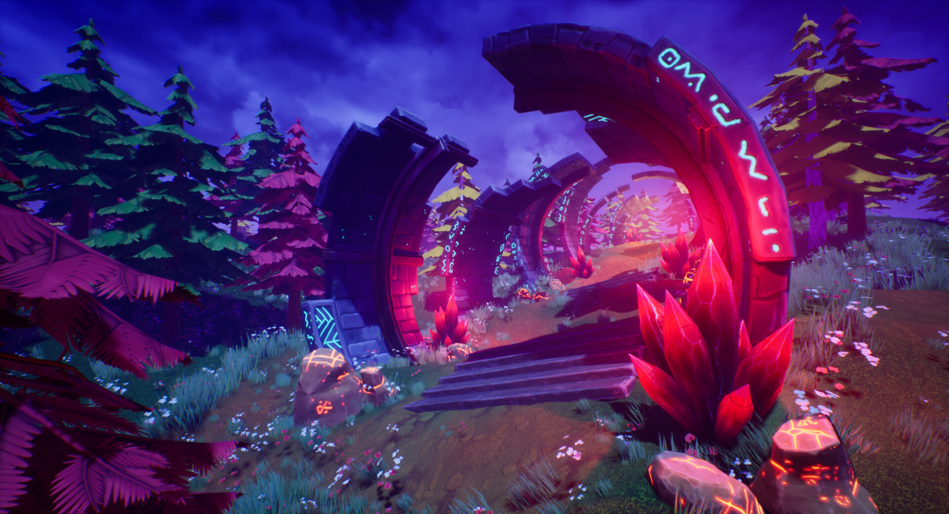 ArtStation - Stylized Fantasy Environment (Ruins in Time)