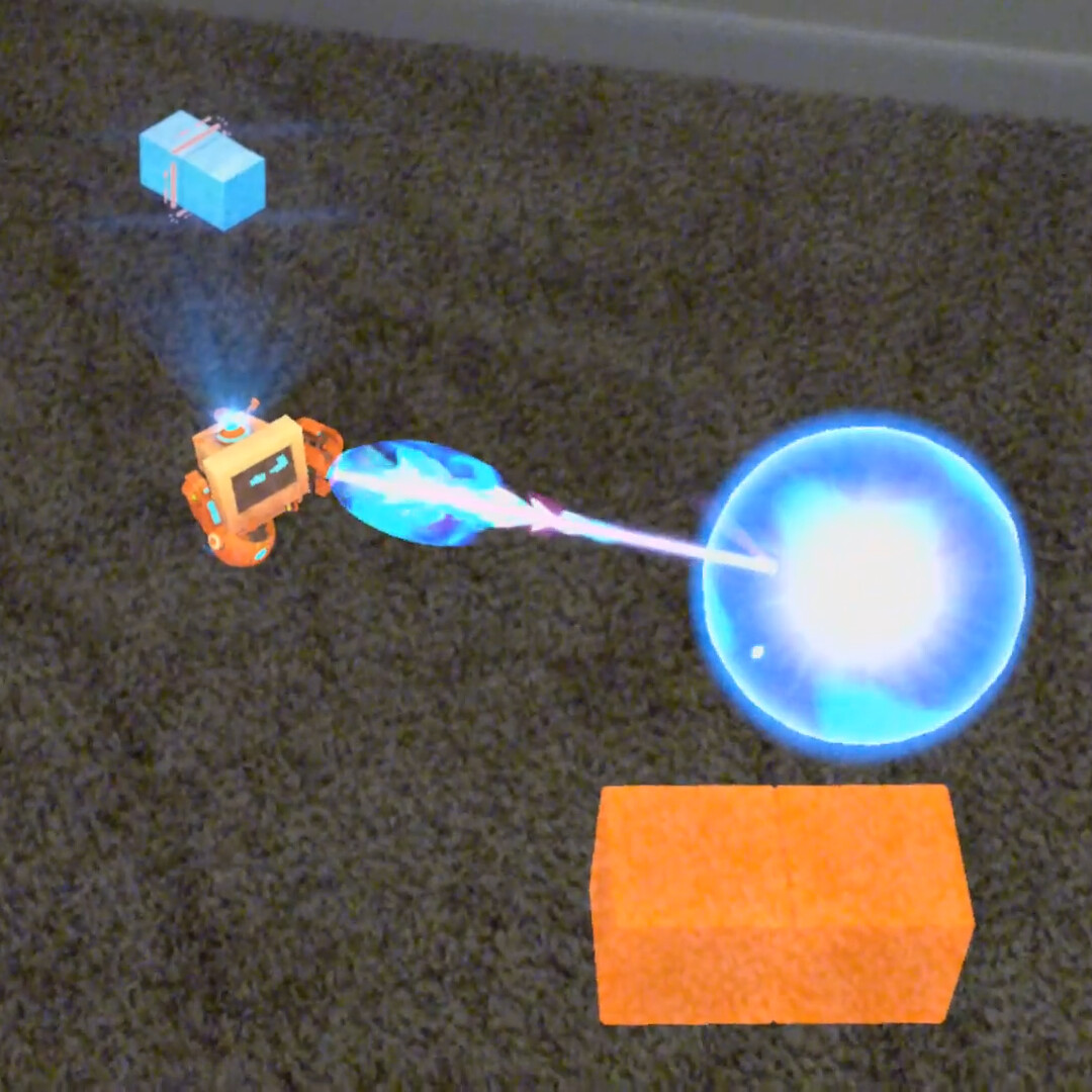 ArtStation - Project Create - Robot FX on Magic Leap One Device