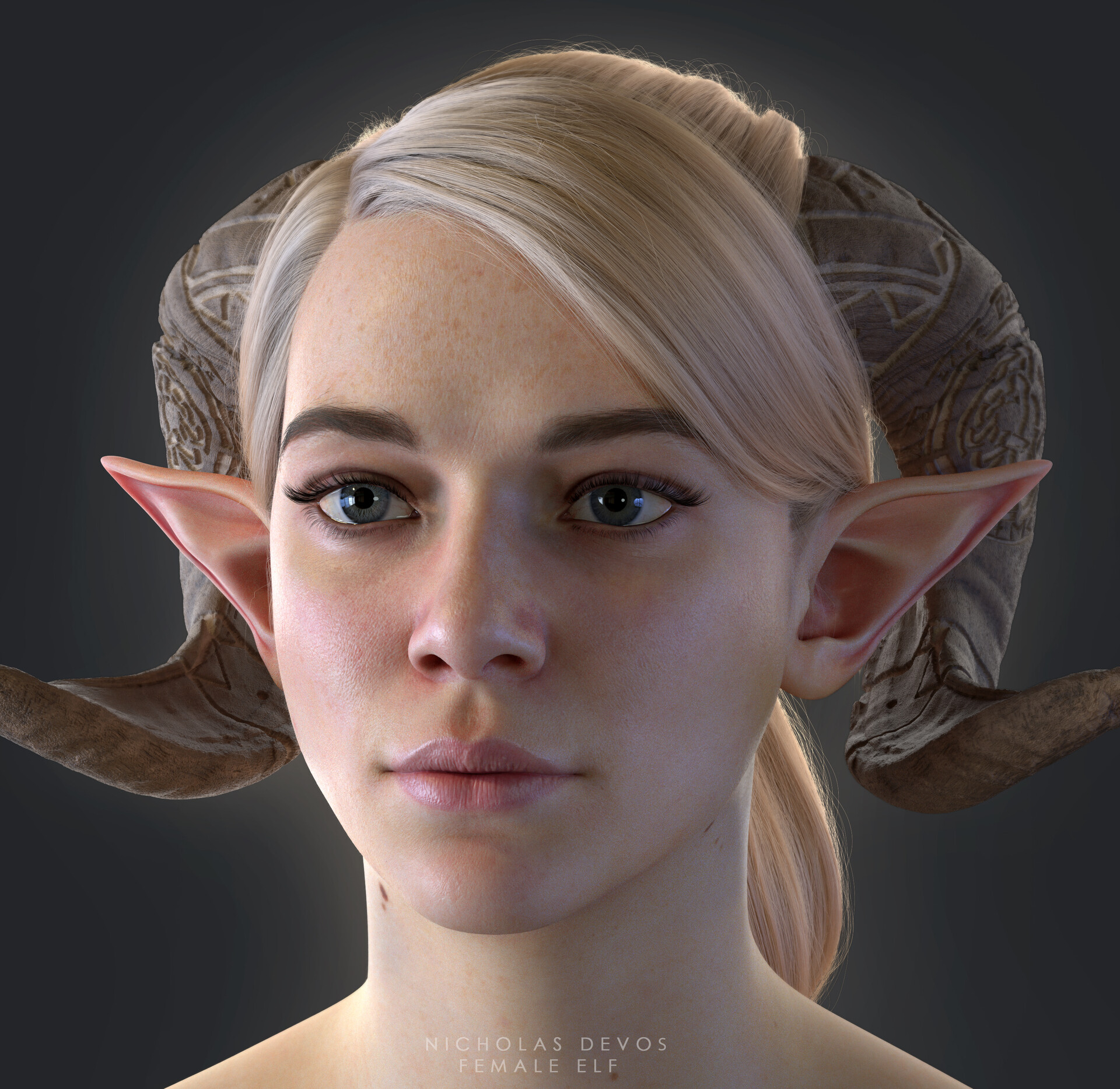 ArtStation - Female Elf