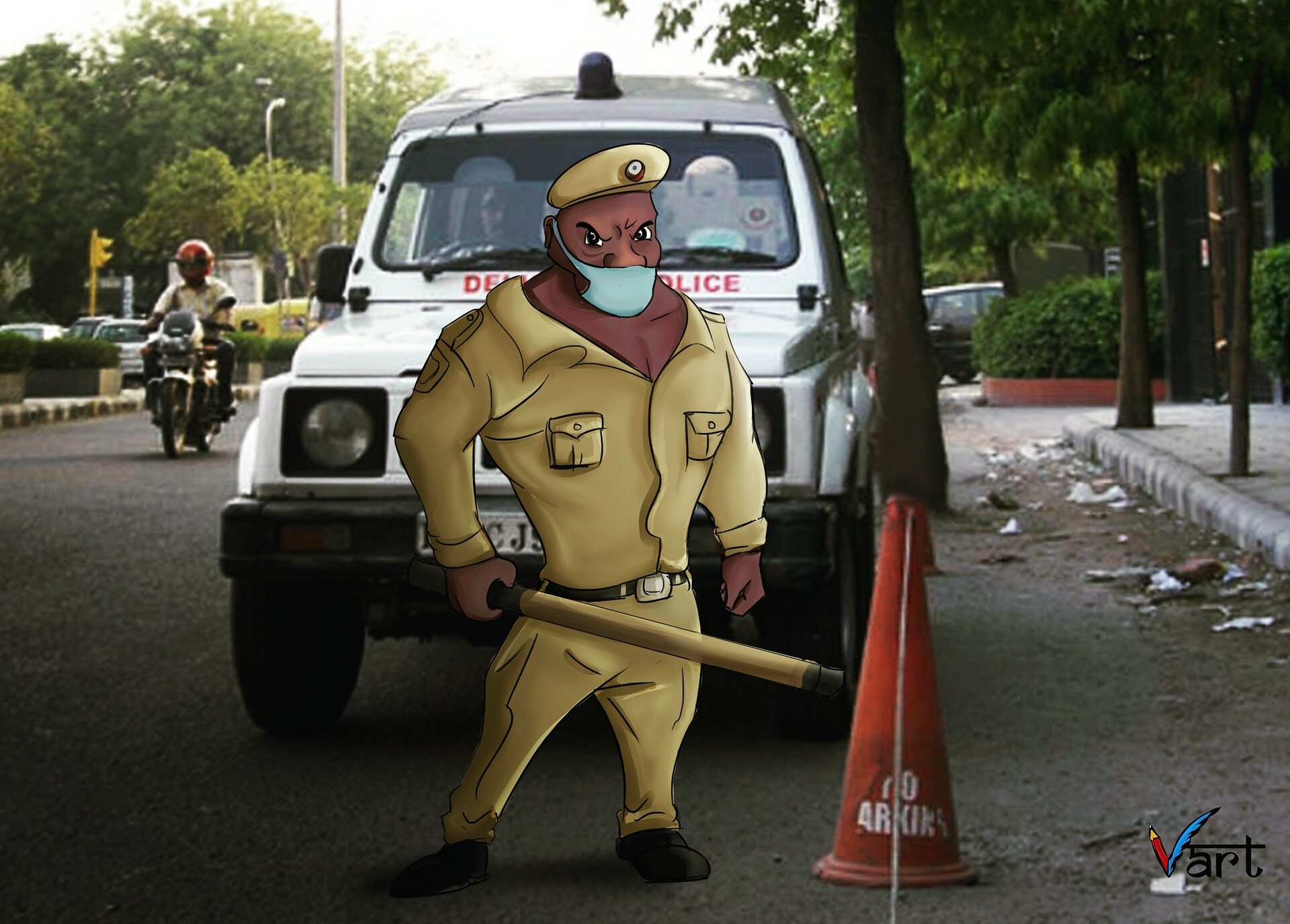 ArtStation - Sub Inspector Ramprasad