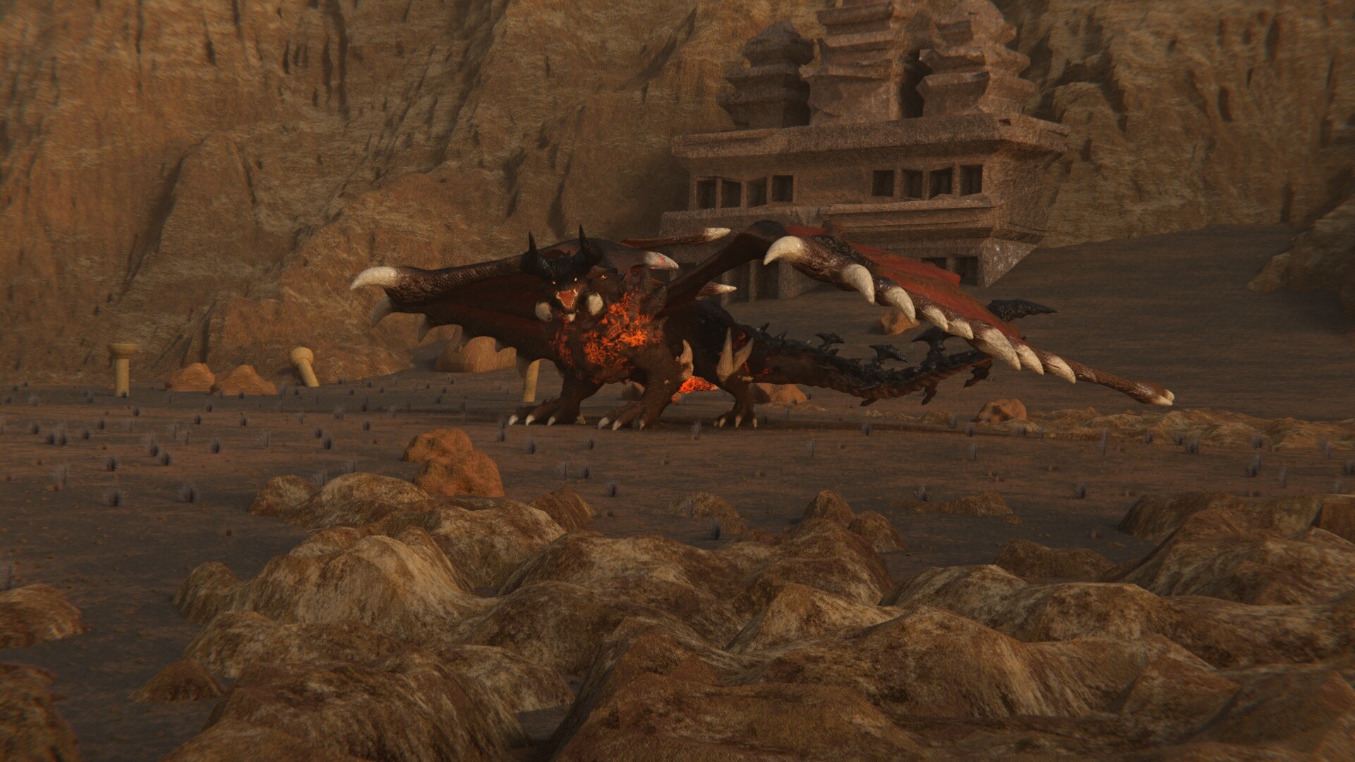 ArtStation - Desert-dragon