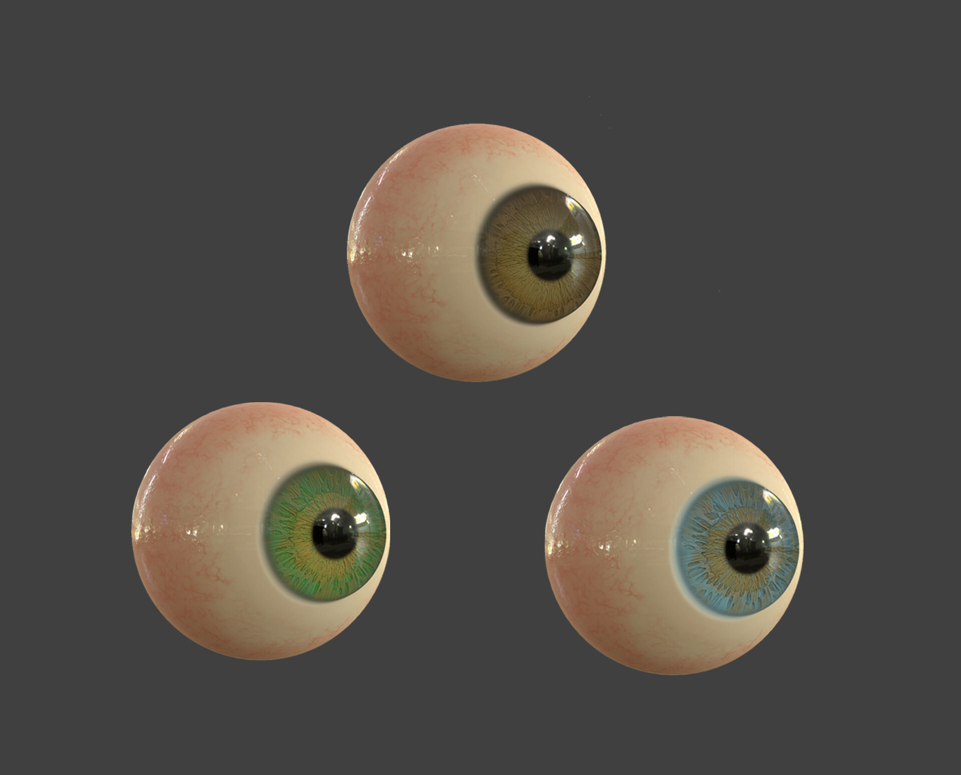ArtStation - Realistic Human Eye