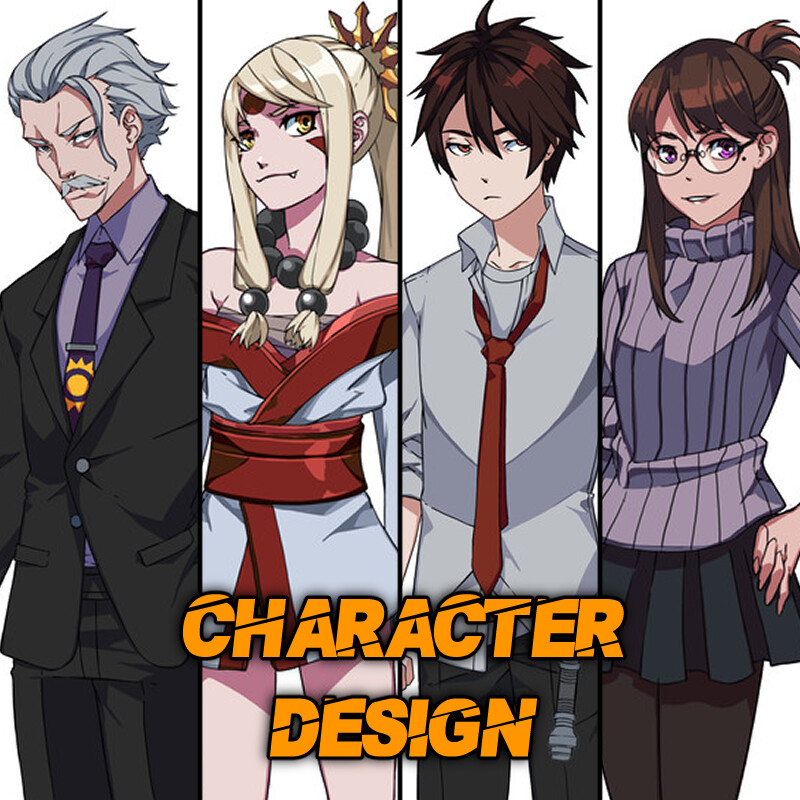 ArtStation - MANGA character art for C-VOYAGE