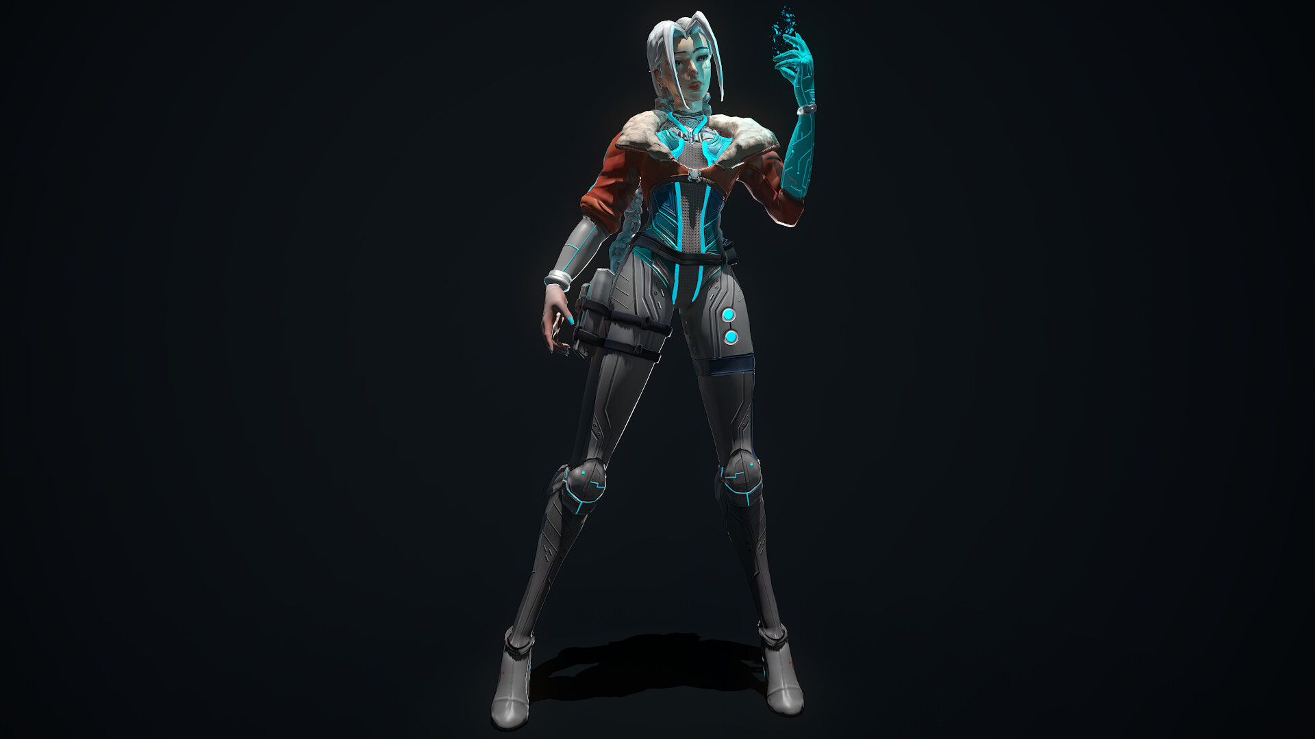 ArtStation - Overwatch Character - Final Major Project